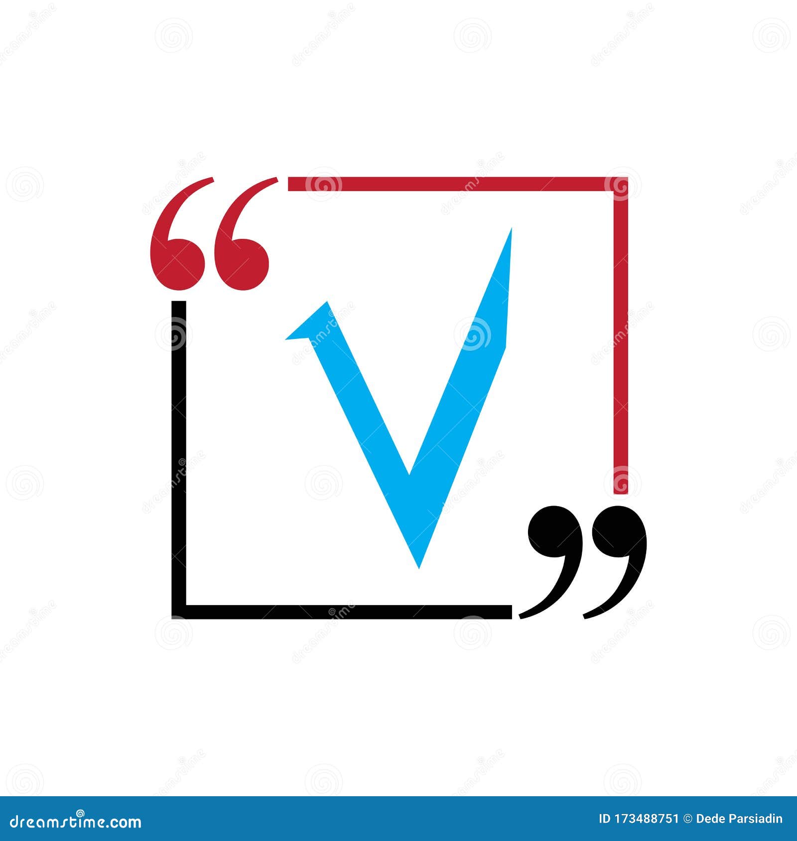 Check mark stock illustration. Illustration of vote - 173488751