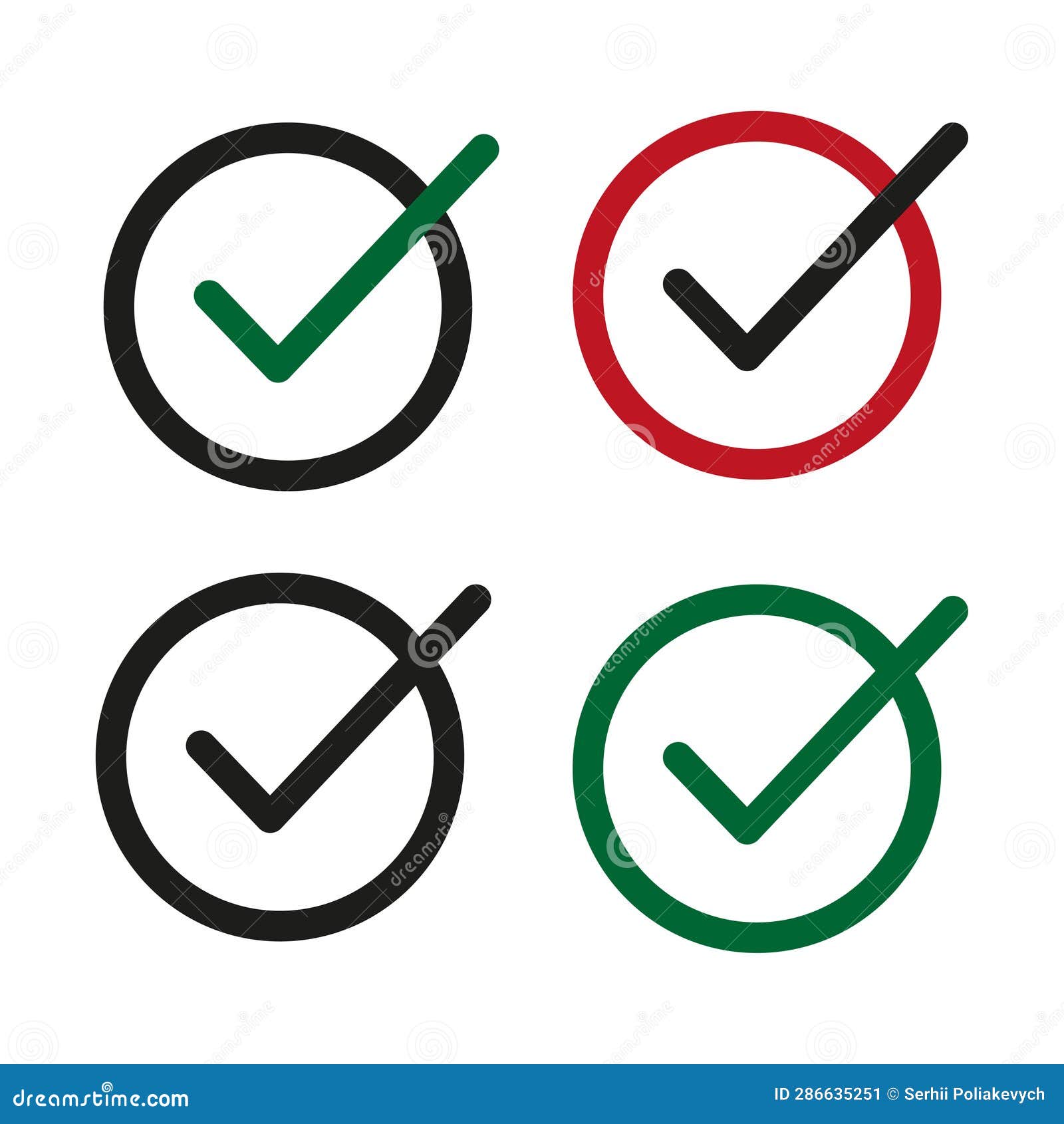 Check Mark Icon. Vector Illustration. EPS 10 Stock Vector ...