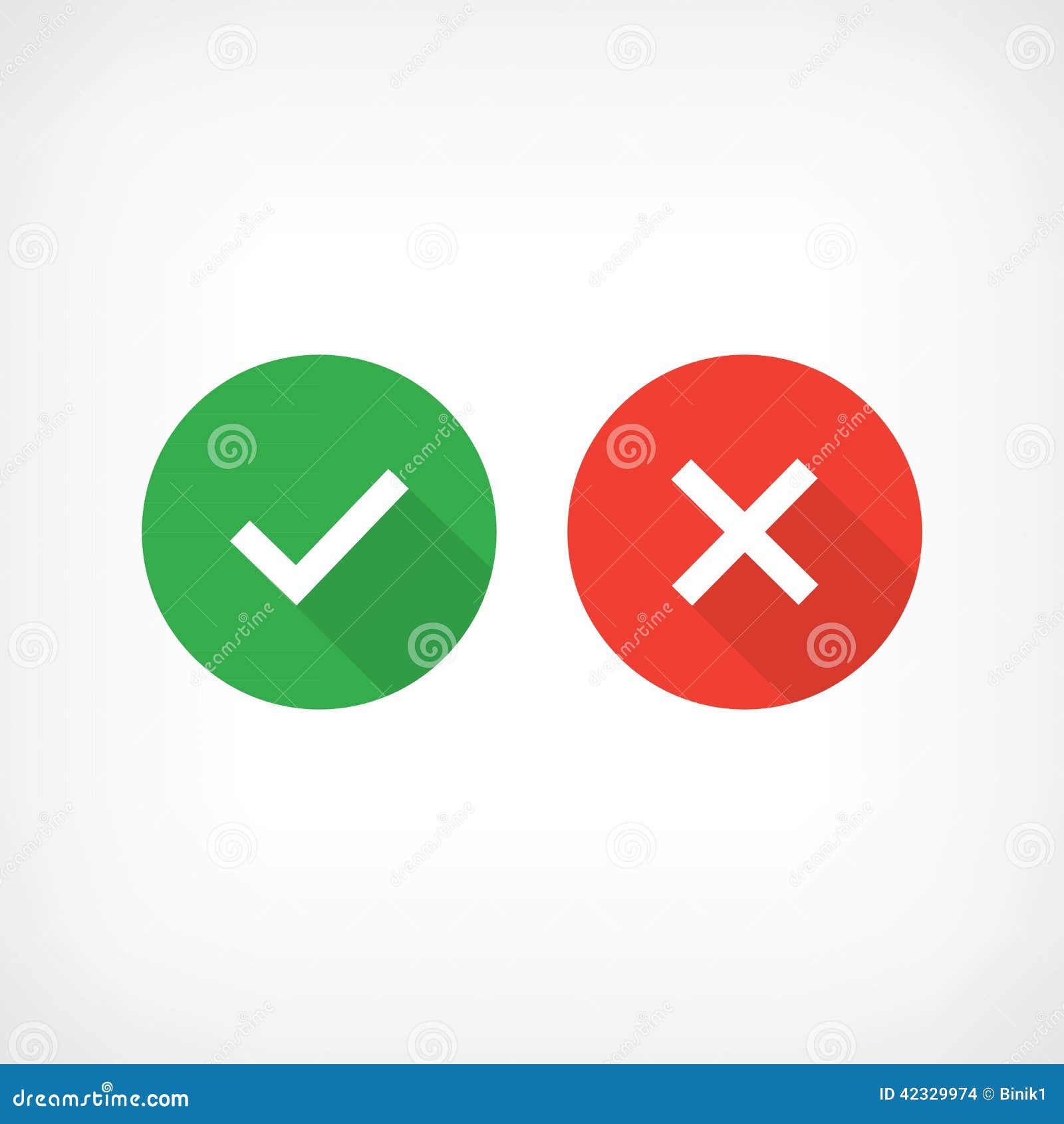 Check Mark Icons stock vector. Illustration of flat, mark - 42329974