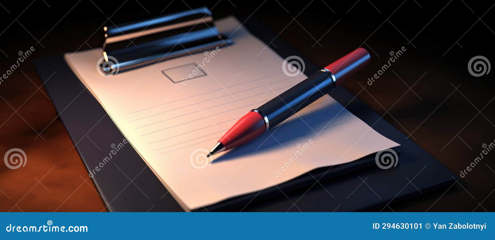 A Check Mark Indicating Completion on a Checklist Stock Illustration ...