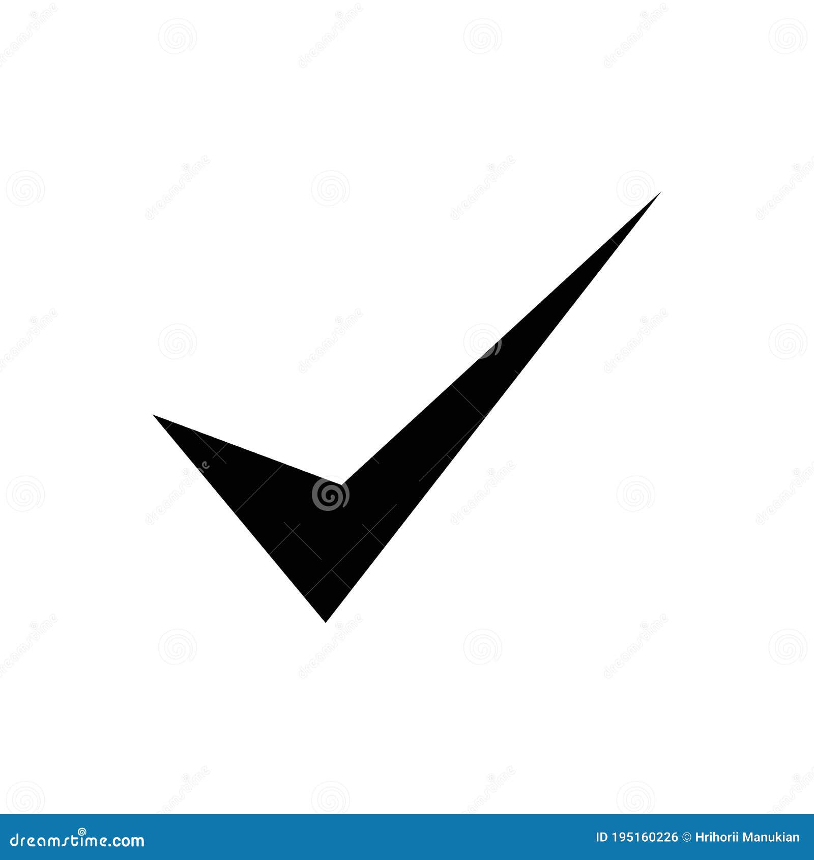 Check Mark Isolated Icon. Checklist Button Icon. Check Mark, Tick ...