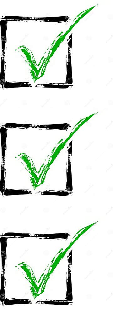 Check mark list stock vector. Illustration of abstract - 23543589