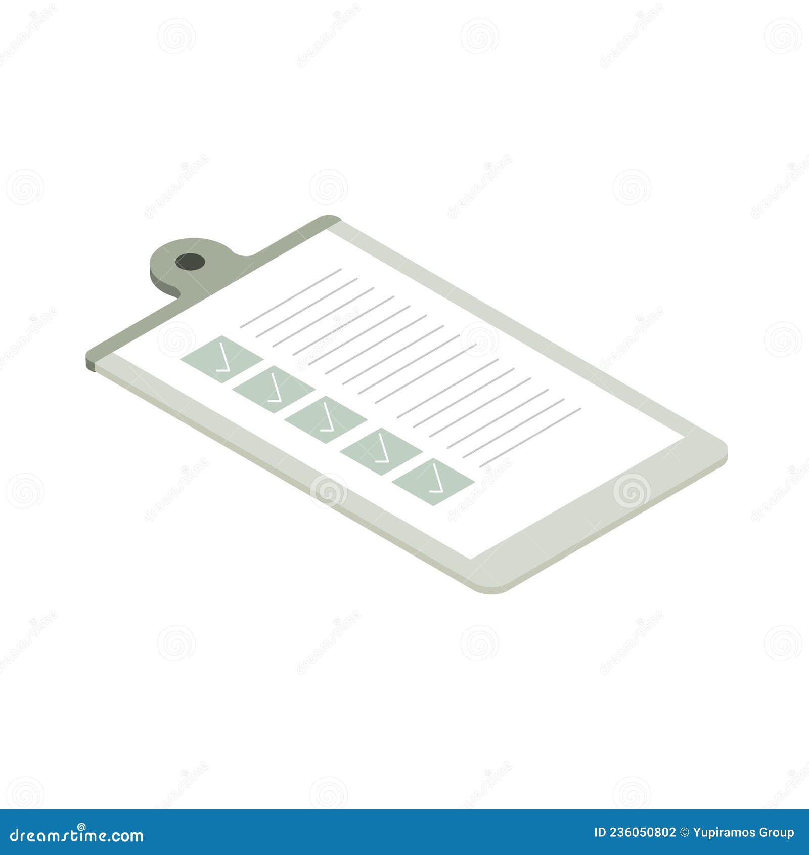 Check mark list stock vector. Illustration of design - 236050802