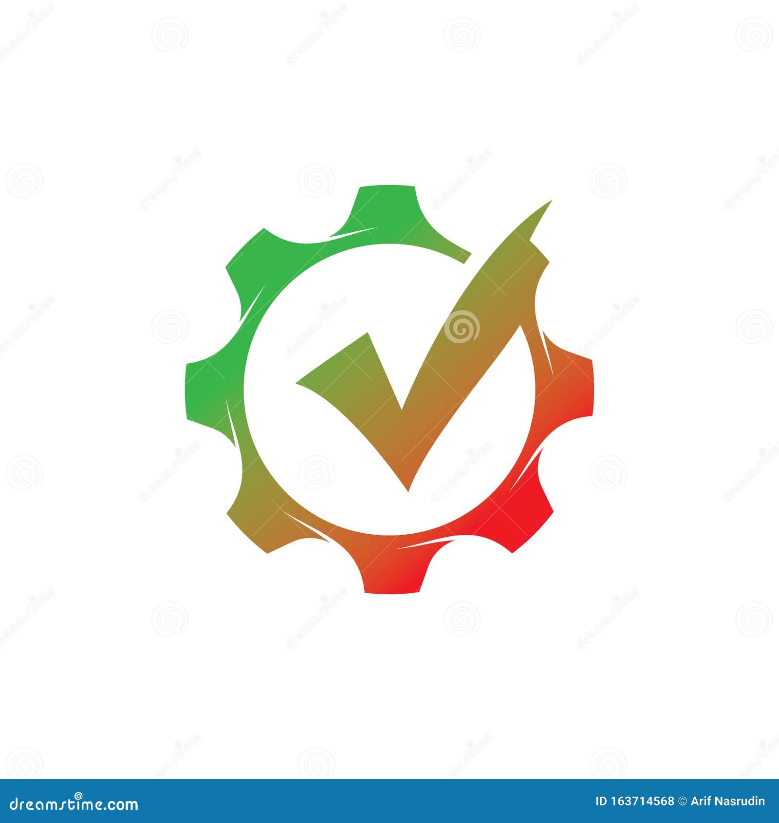Check Mark Logo Creative Concept Template Design Stock Illustration ...