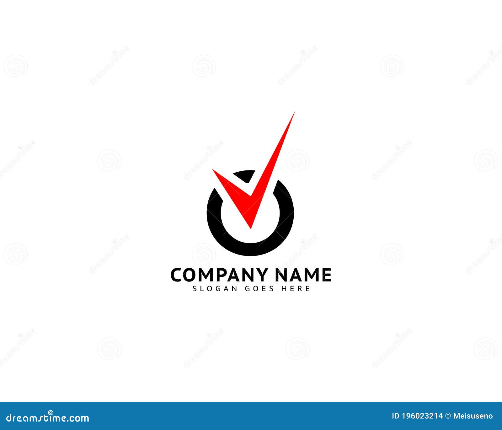 Check Mark Logo Vector or Icon Stock Vector - Illustration of positive ...