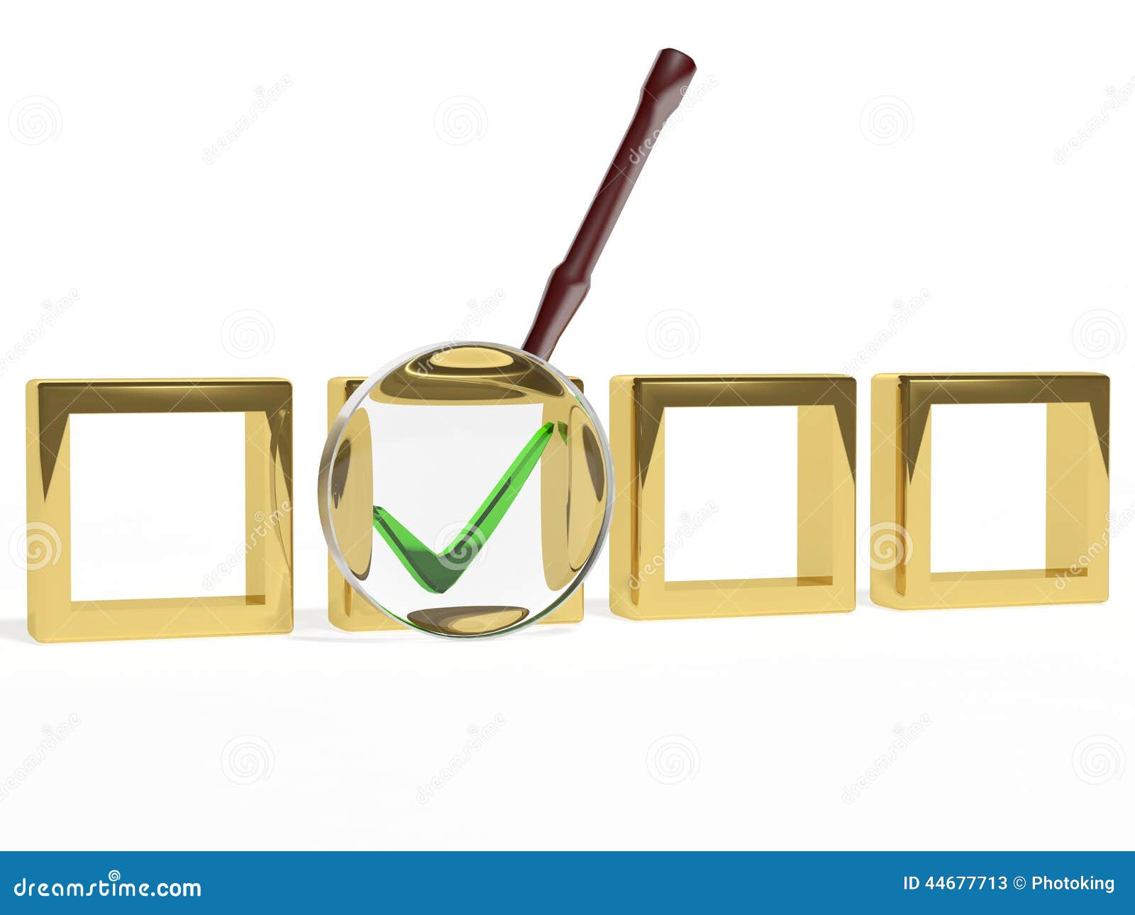 Check mark stock illustration. Illustration of mark, complete - 44677713