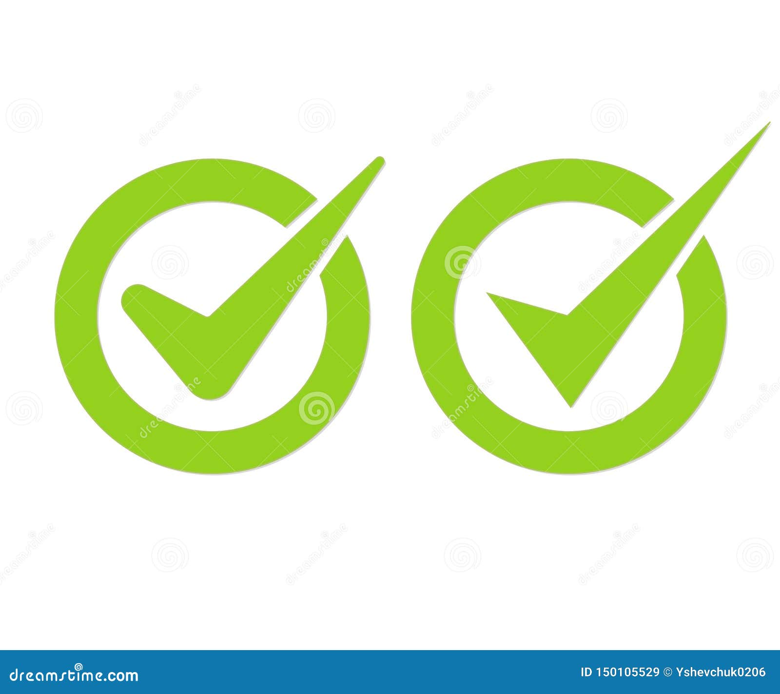 Check Mark Sign. Confirmation Mark. Vector Illustration Stock Vector ...