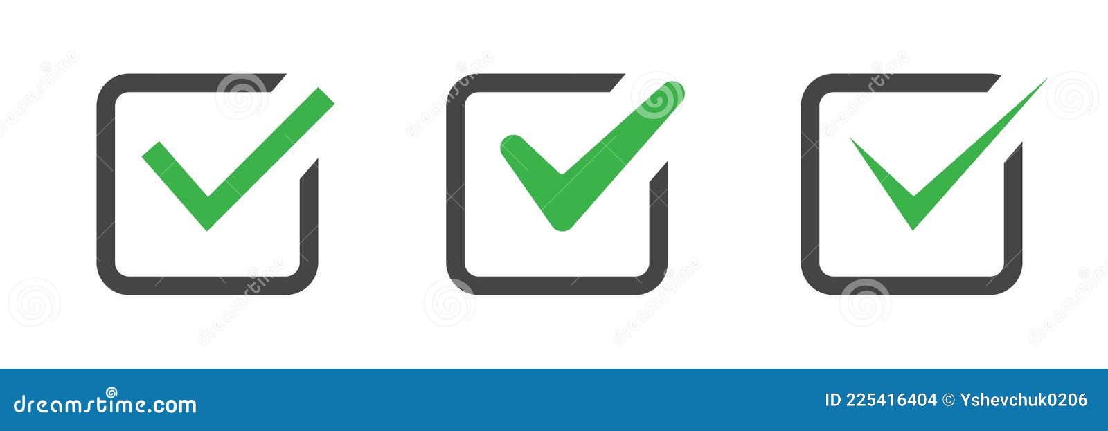 Check Mark Sign. Confirmation Mark. Vector Illustration Stock Vector ...