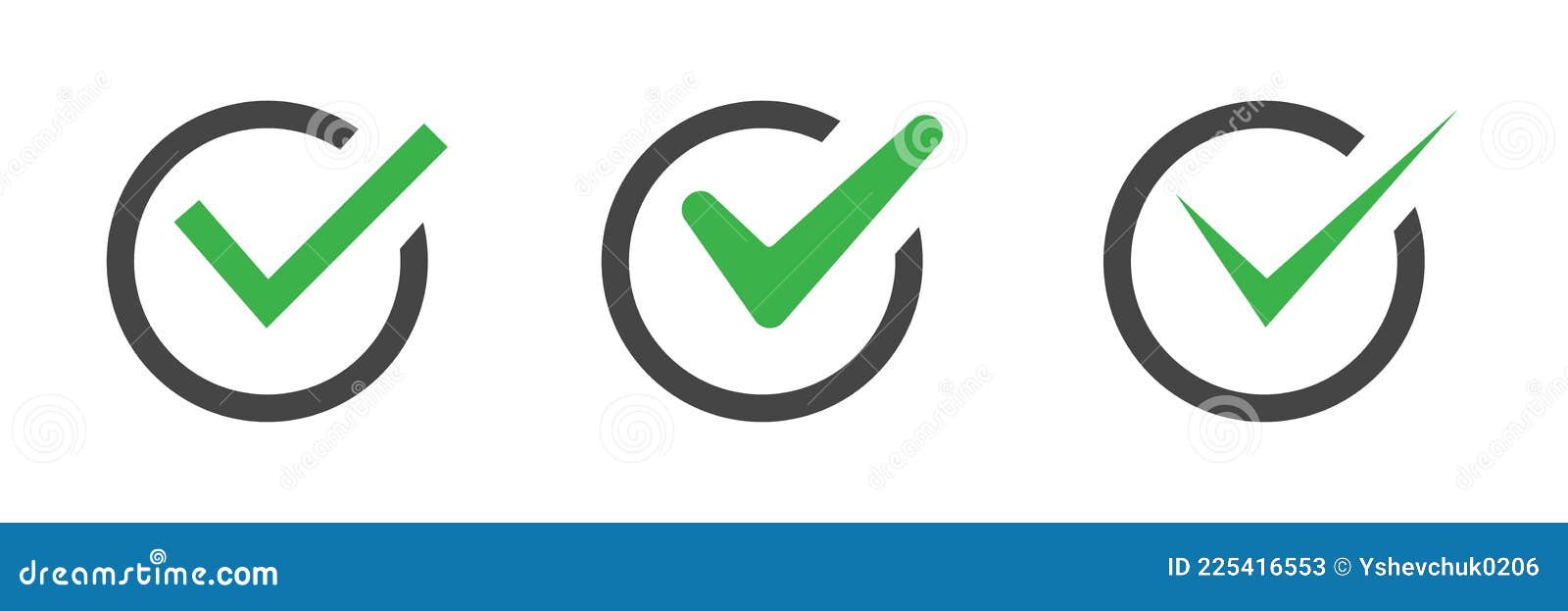 Check Mark Sign. Confirmation Mark. Vector Illustration Stock Vector ...