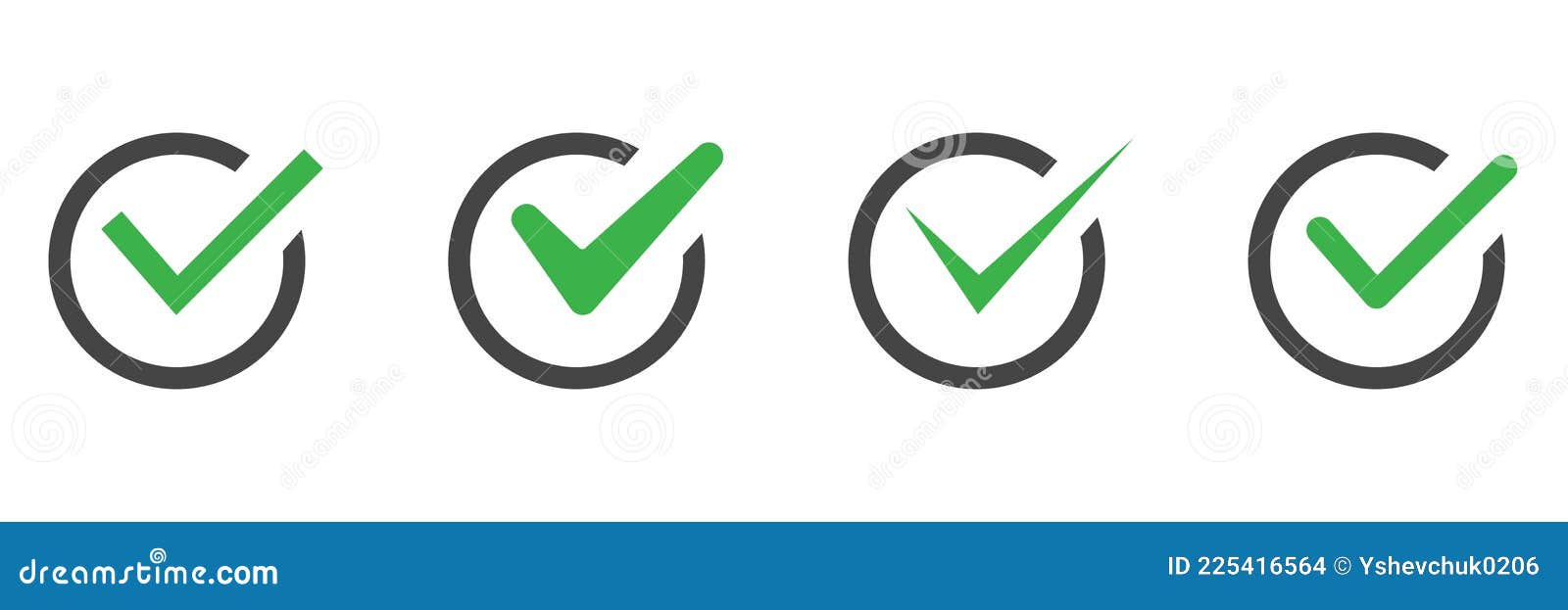 Check Mark Sign. Confirmation Mark. Vector Illustration Stock Vector ...