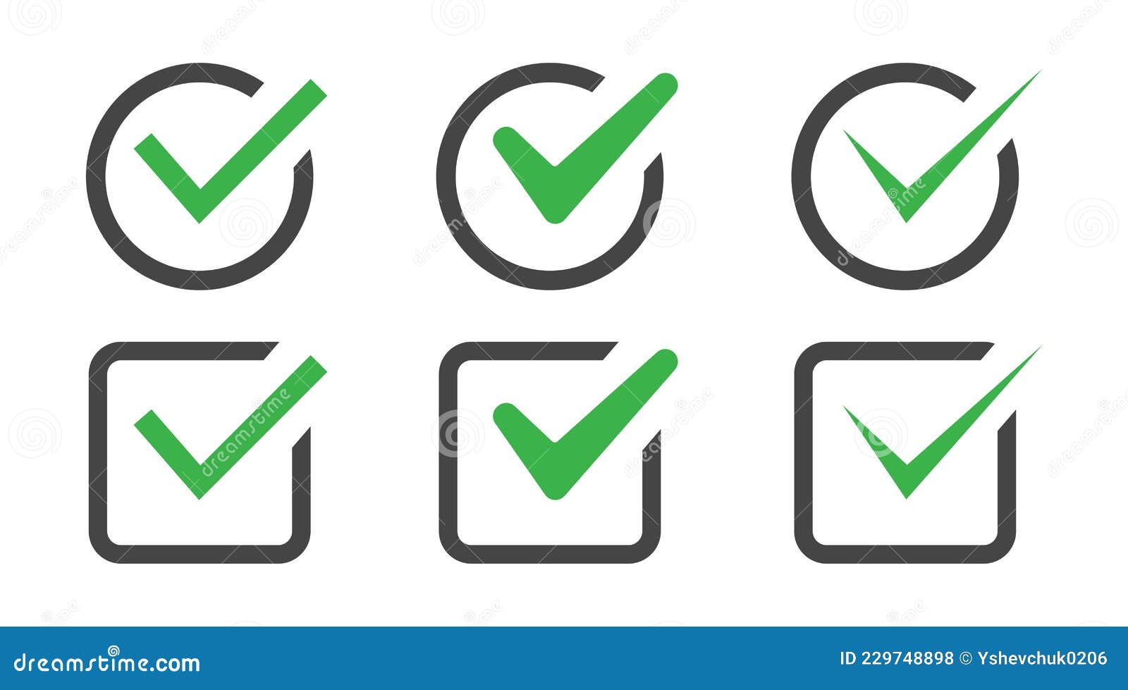 Check Mark Sign. Confirmation Mark. Vector Illustration. EPS 10 Stock ...