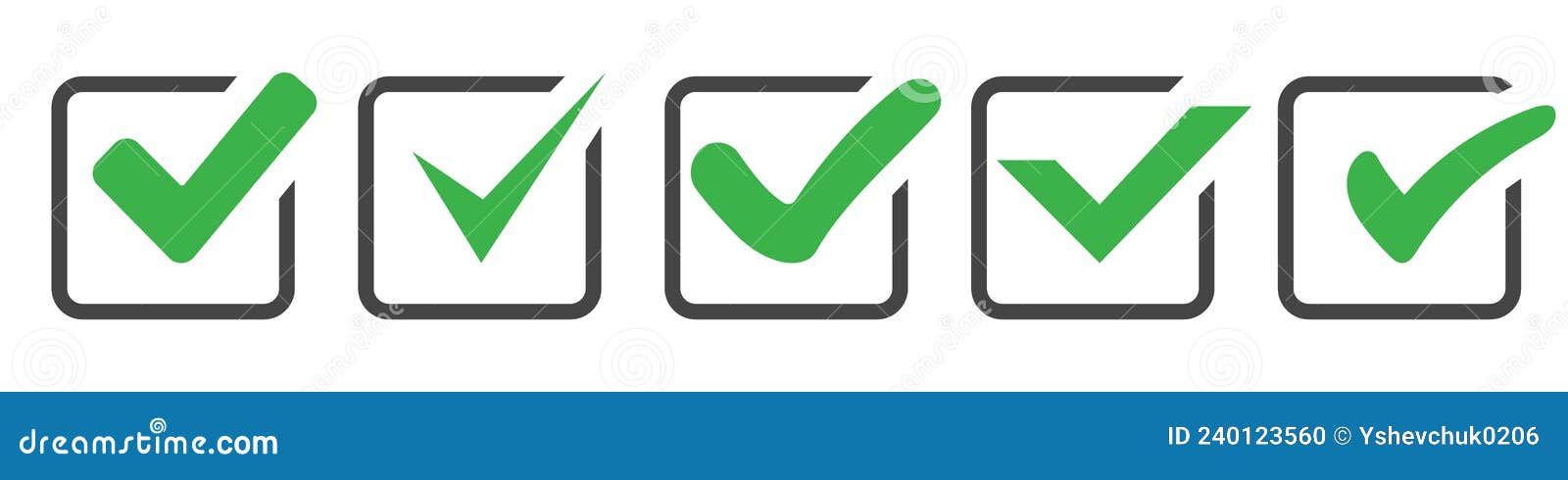 Check Mark Sign. Confirmation Mark. Vector Illustration Stock Vector ...