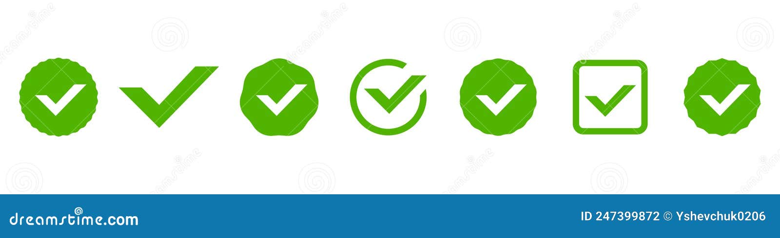 Check Mark Sign. Confirmation Mark. Vector Illustration Stock Vector ...