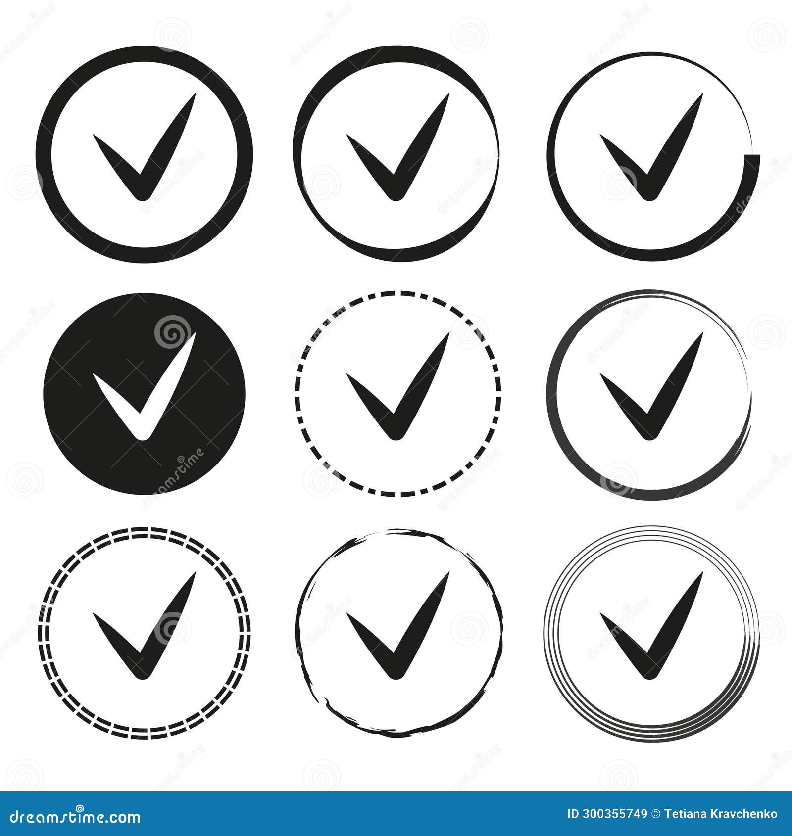 Check Mark Sign. Vector Illustration. EPS 10 Stock Illustration ...