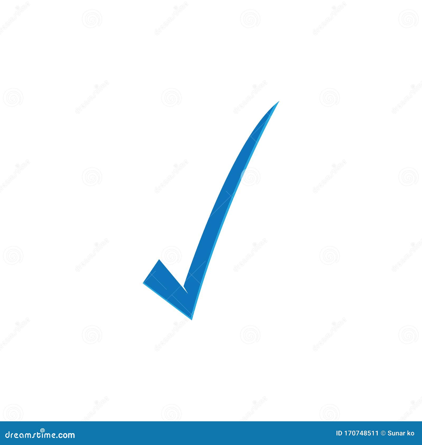 Check Mark Symbol and Logo Icon Stock Illustration - Illustration of ...