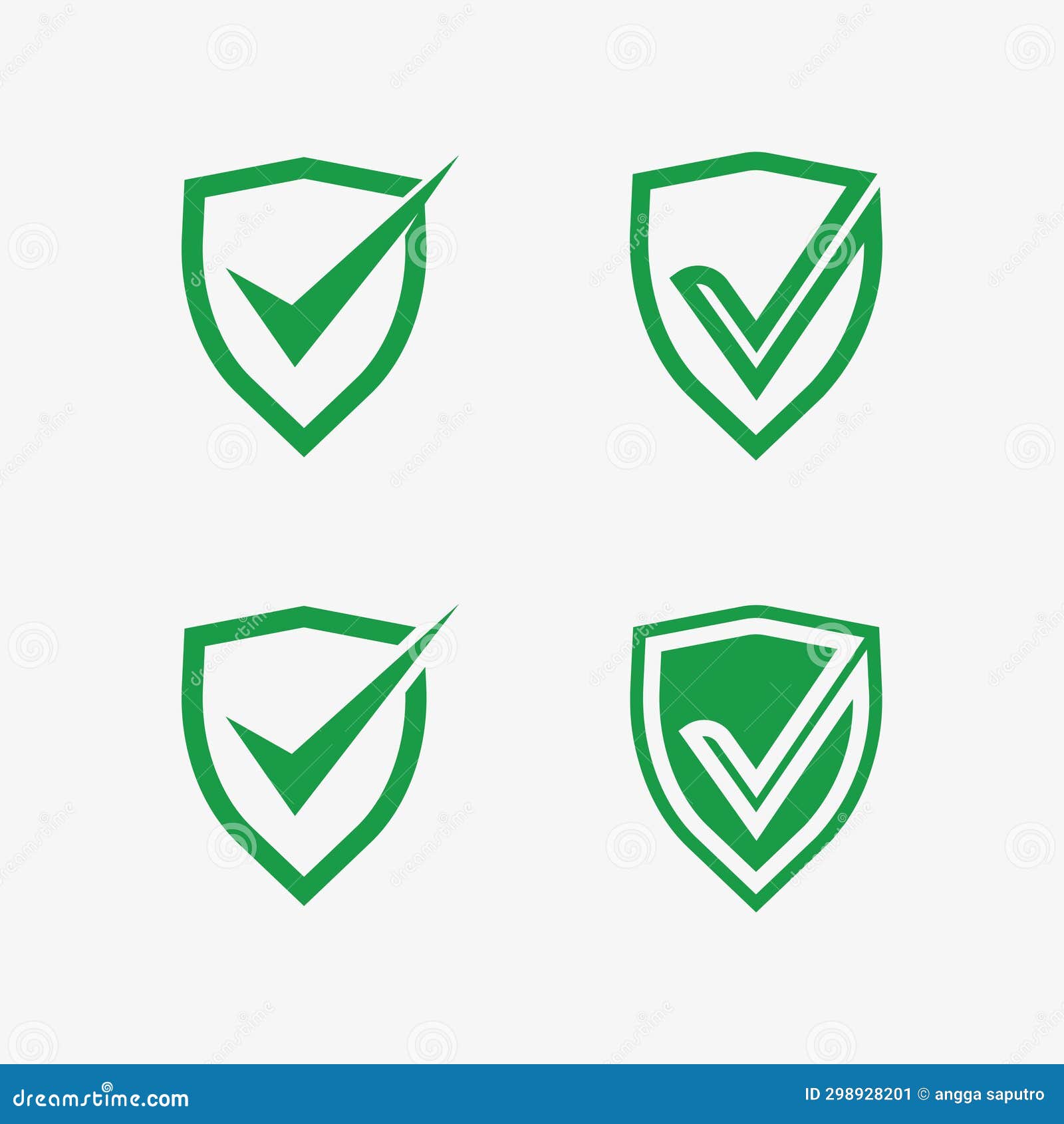 Check Mark Symbol and Logo Icon Stock Illustration - Illustration of ...