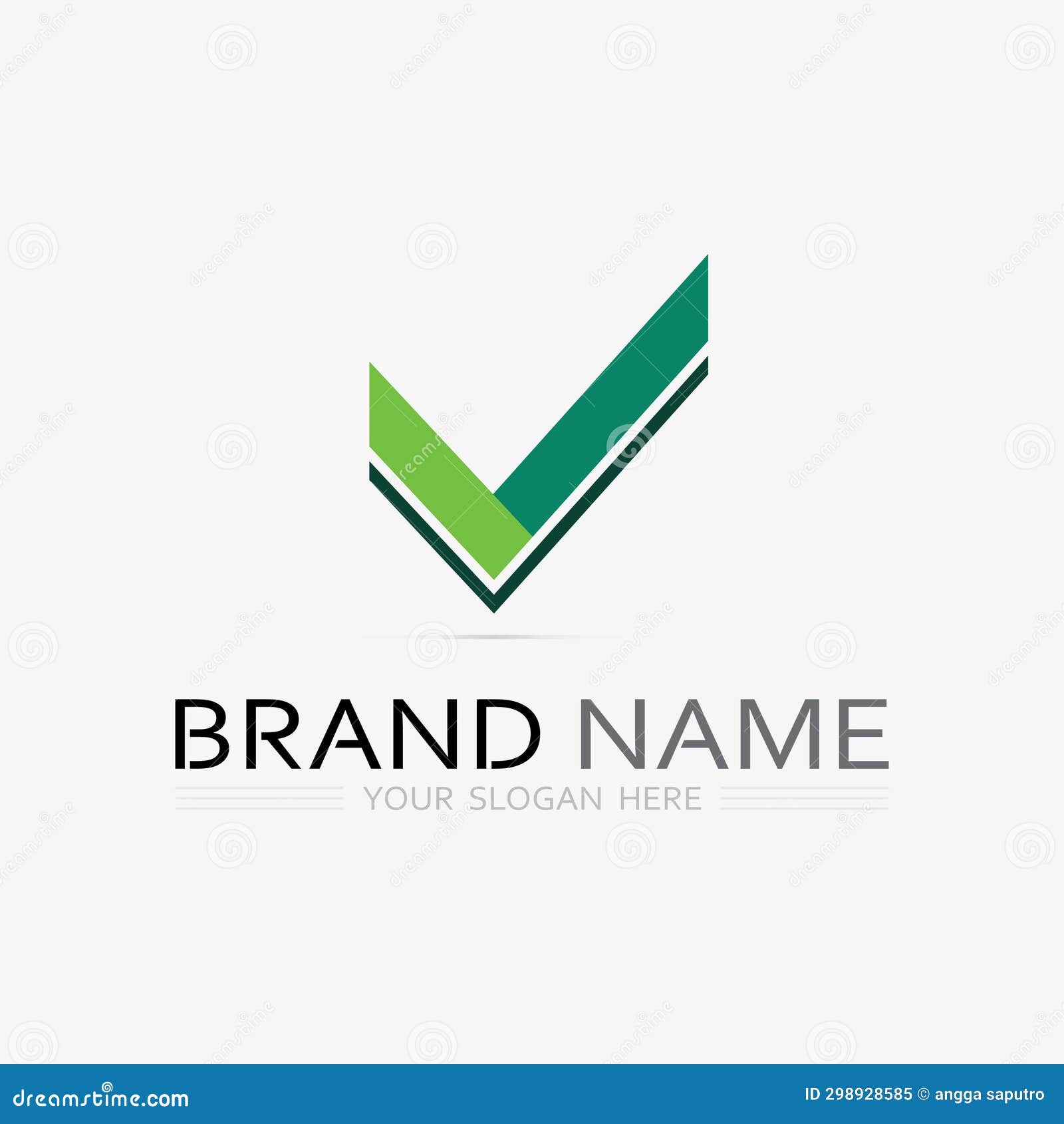 Check Mark Symbol and Logo Icon Stock Illustration - Illustration of ...