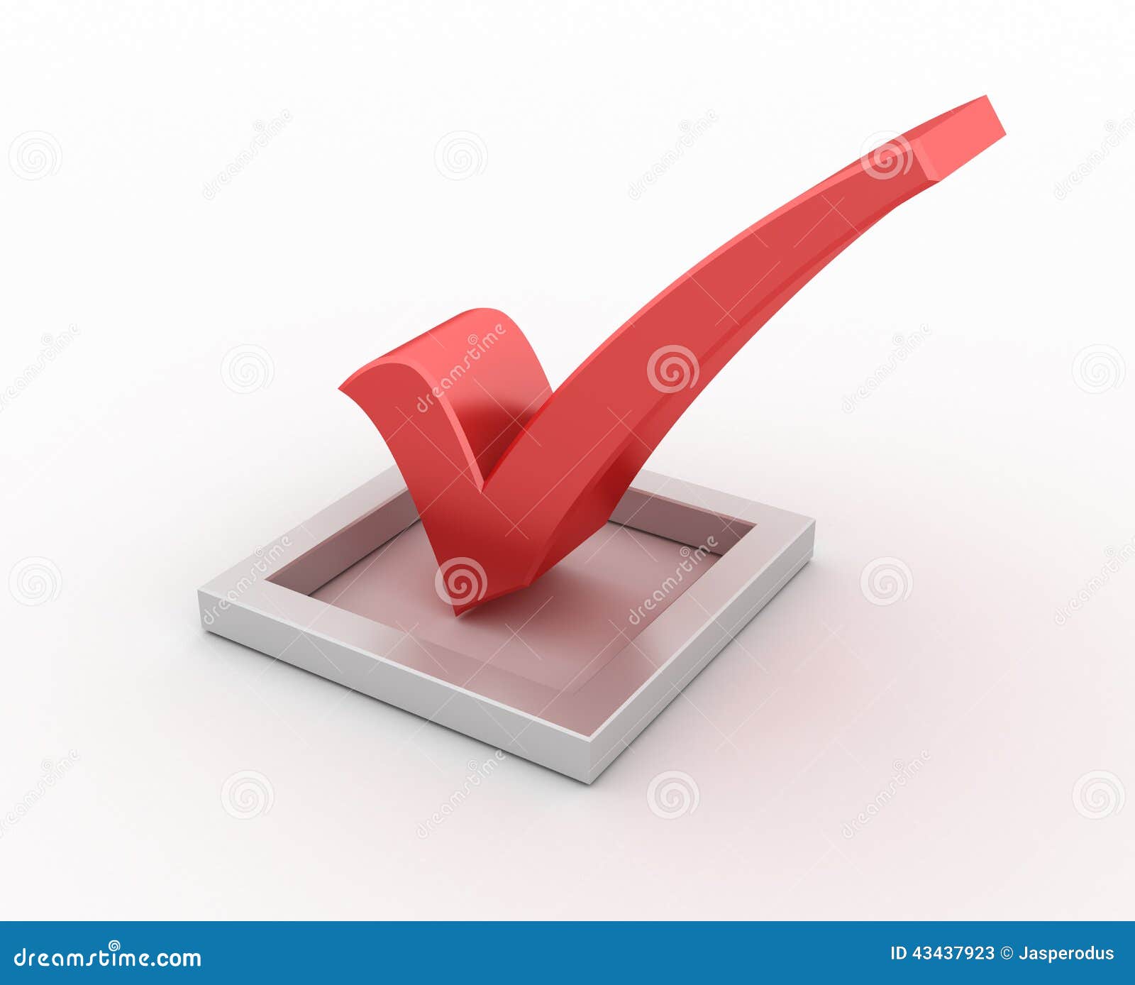 Check Mark Royalty-Free Cartoon | CartoonDealer.com #43437923