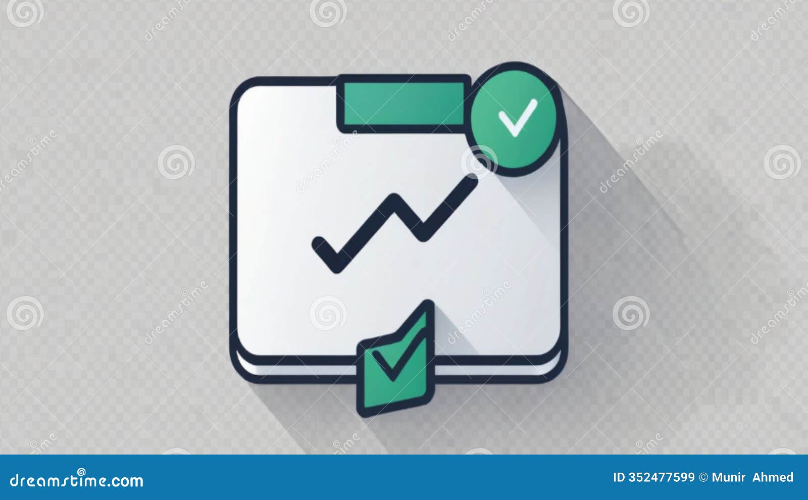 Check Mark or Tick in Box No. 2. Check Mark or Tick Sign in Box Stock ...