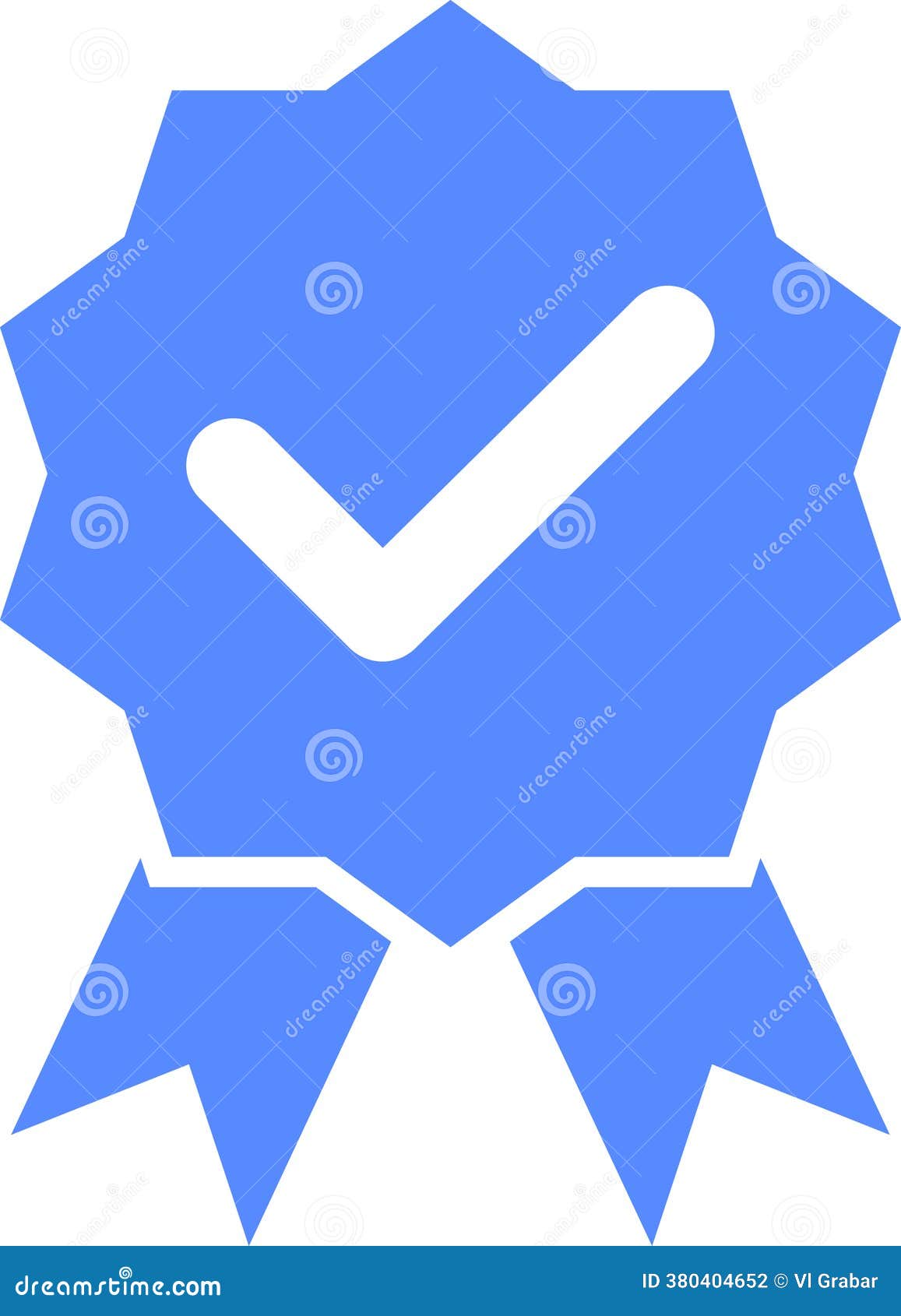 Verified Badge Icon. Tick Check Mark OK Approved Approval Sign ...
