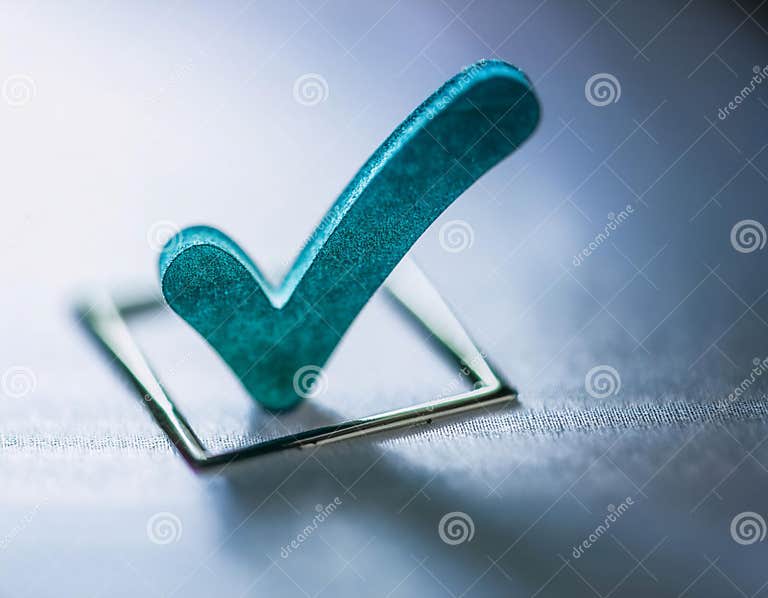 Check Mark Used To Indicate Correctness, Accuracy, and Validation Stock ...