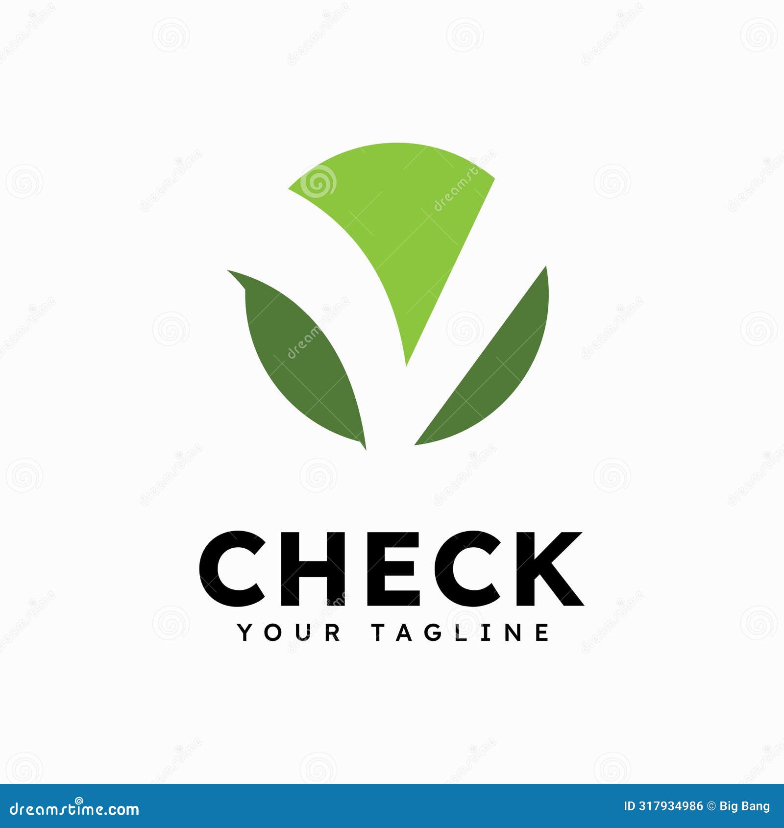 Check Mark V Logo Design Symbol Stock Vector - Illustration of design ...