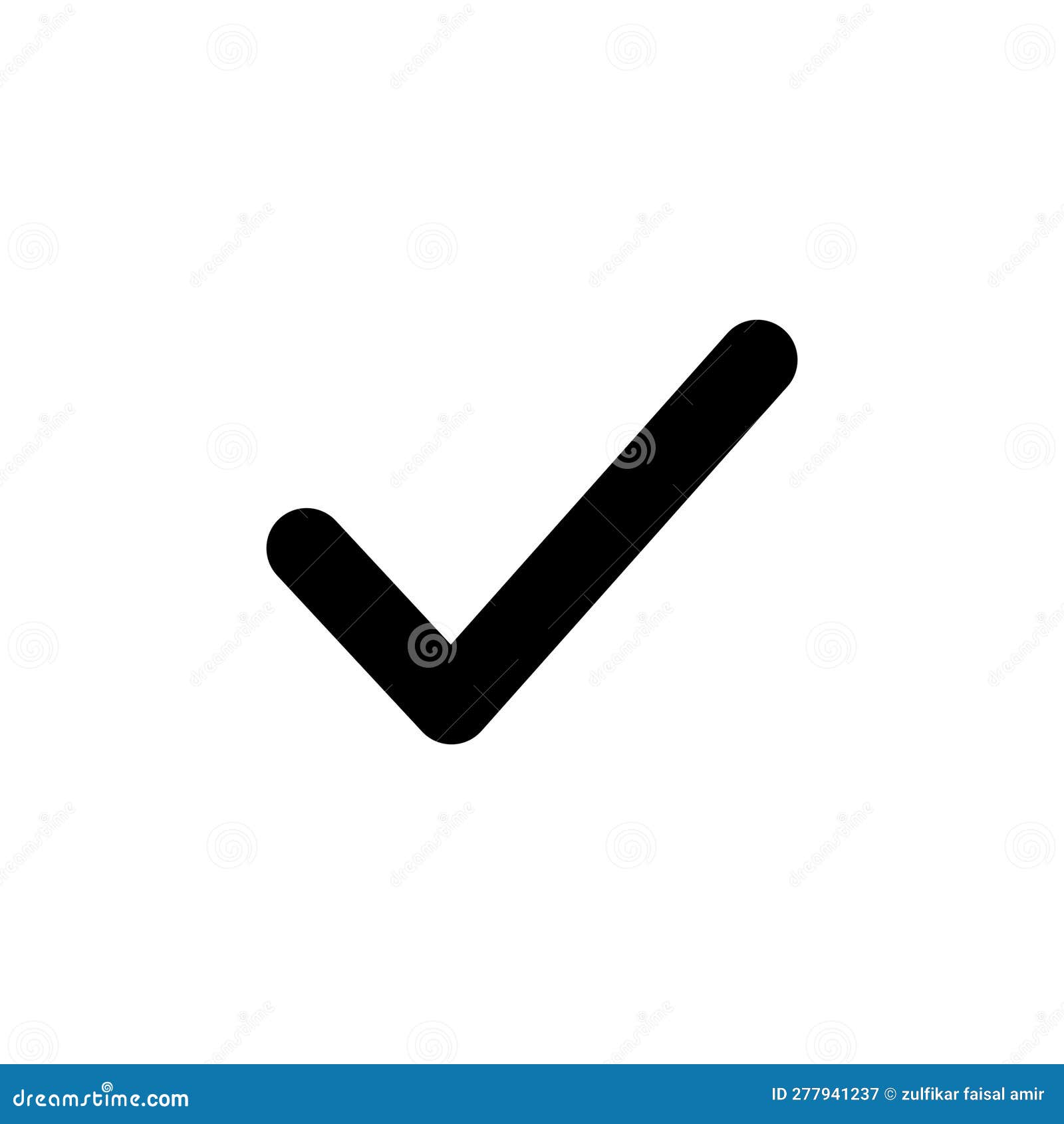 Check Mark . Check Mark Icon. Tick Mark Symbol Vector Stock ...