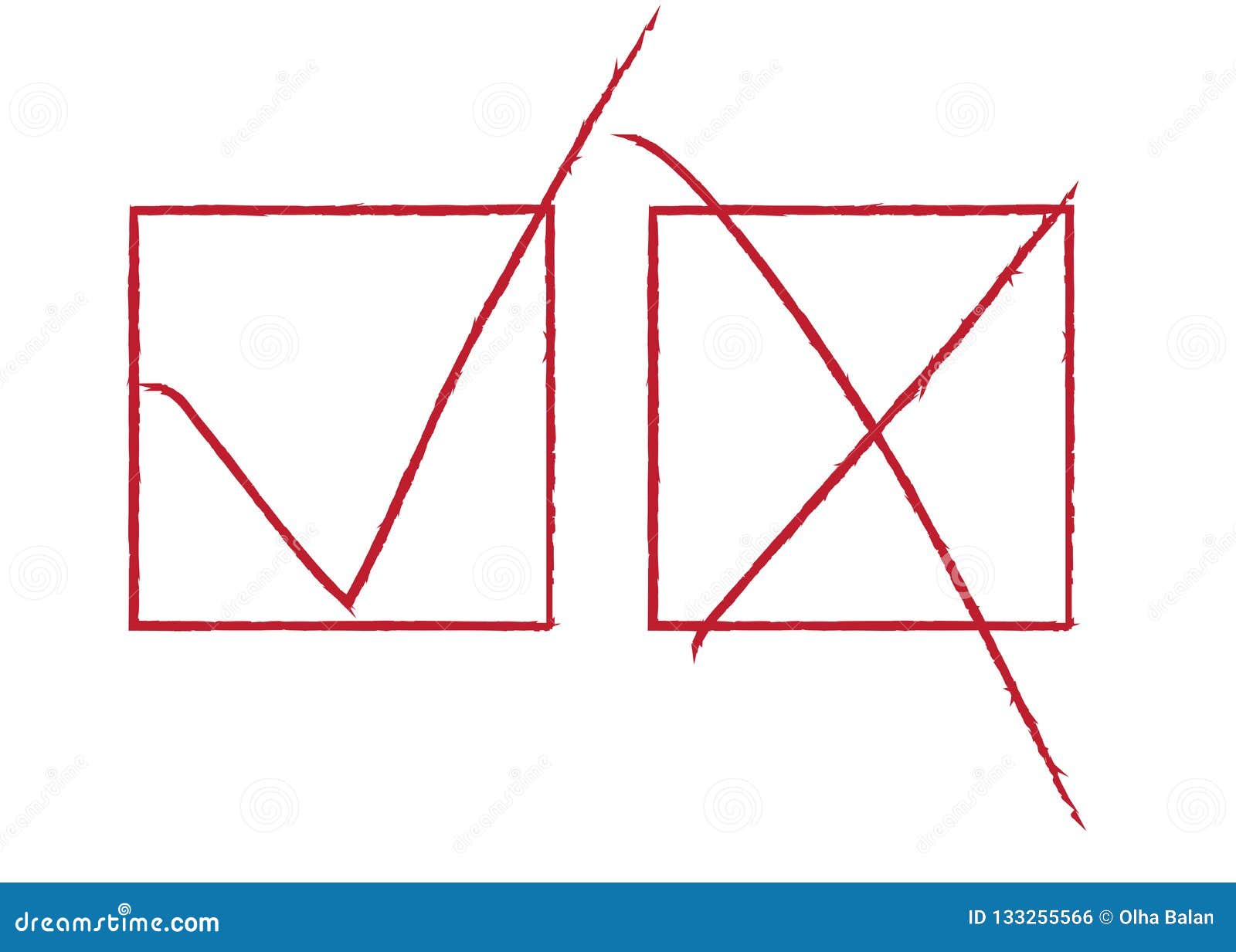 Check Marks Set stock vector. Illustration of drawn - 133255566 Check Marks Set stock vector. Illustration of drawn - 133255566