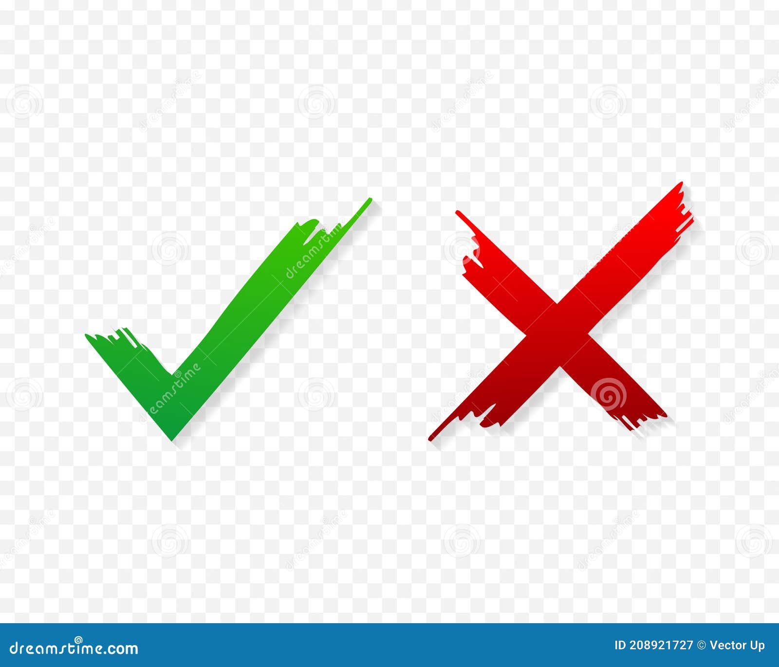 Check Marks Ui Button With Dos And Donts. Flat Simple Style Trend ... Check Marks Ui Button With Dos And Donts. Flat Simple Style Trend ...