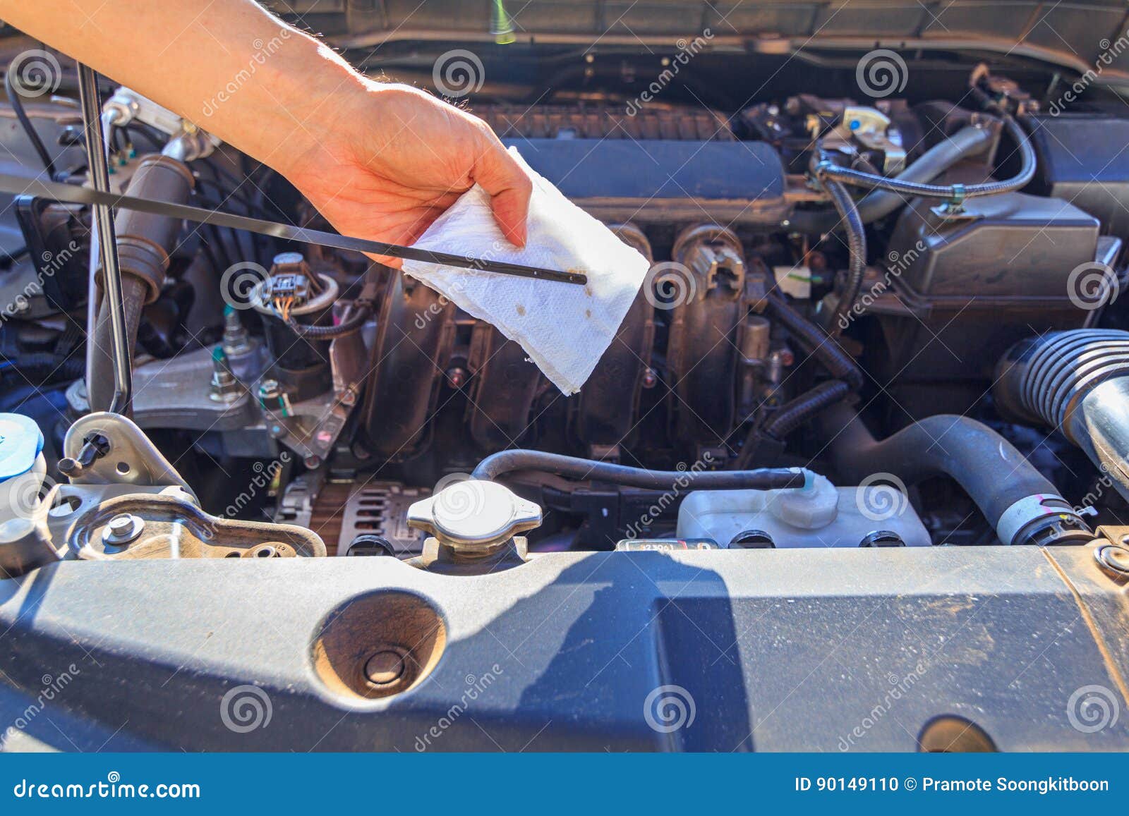 Check oil machine stock photo. Image of driver, dipstick - 90149110