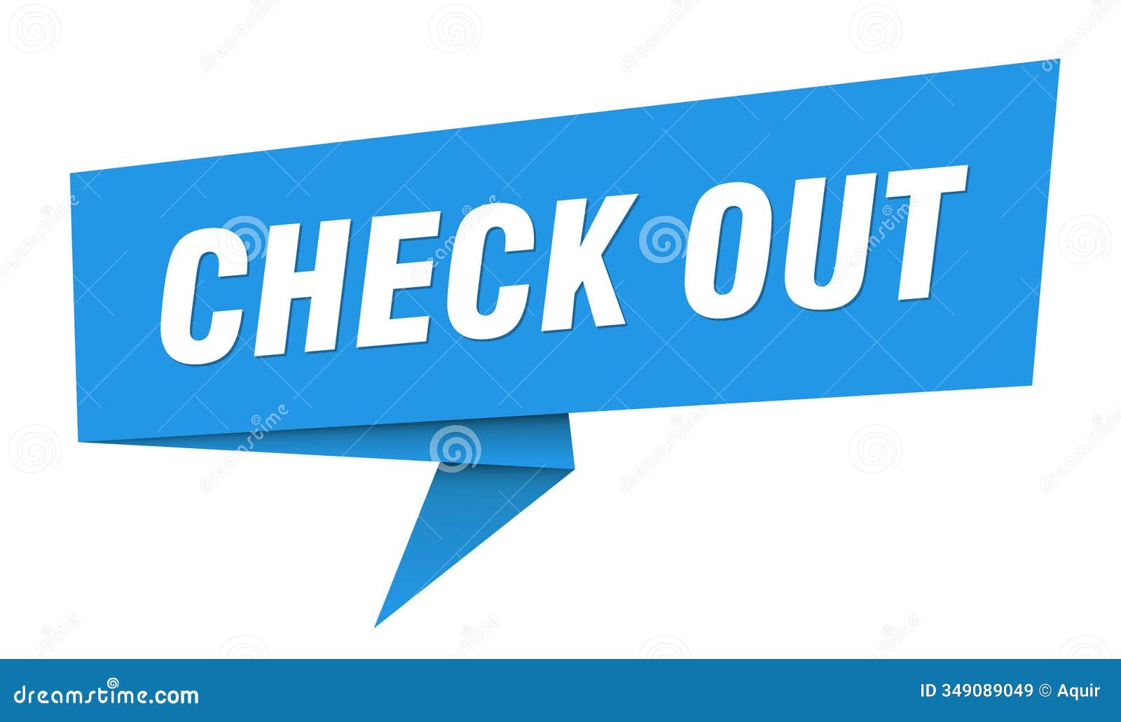 Check Out Banner. Check Out Speech Bubble, Label, Sticker, Sign ...