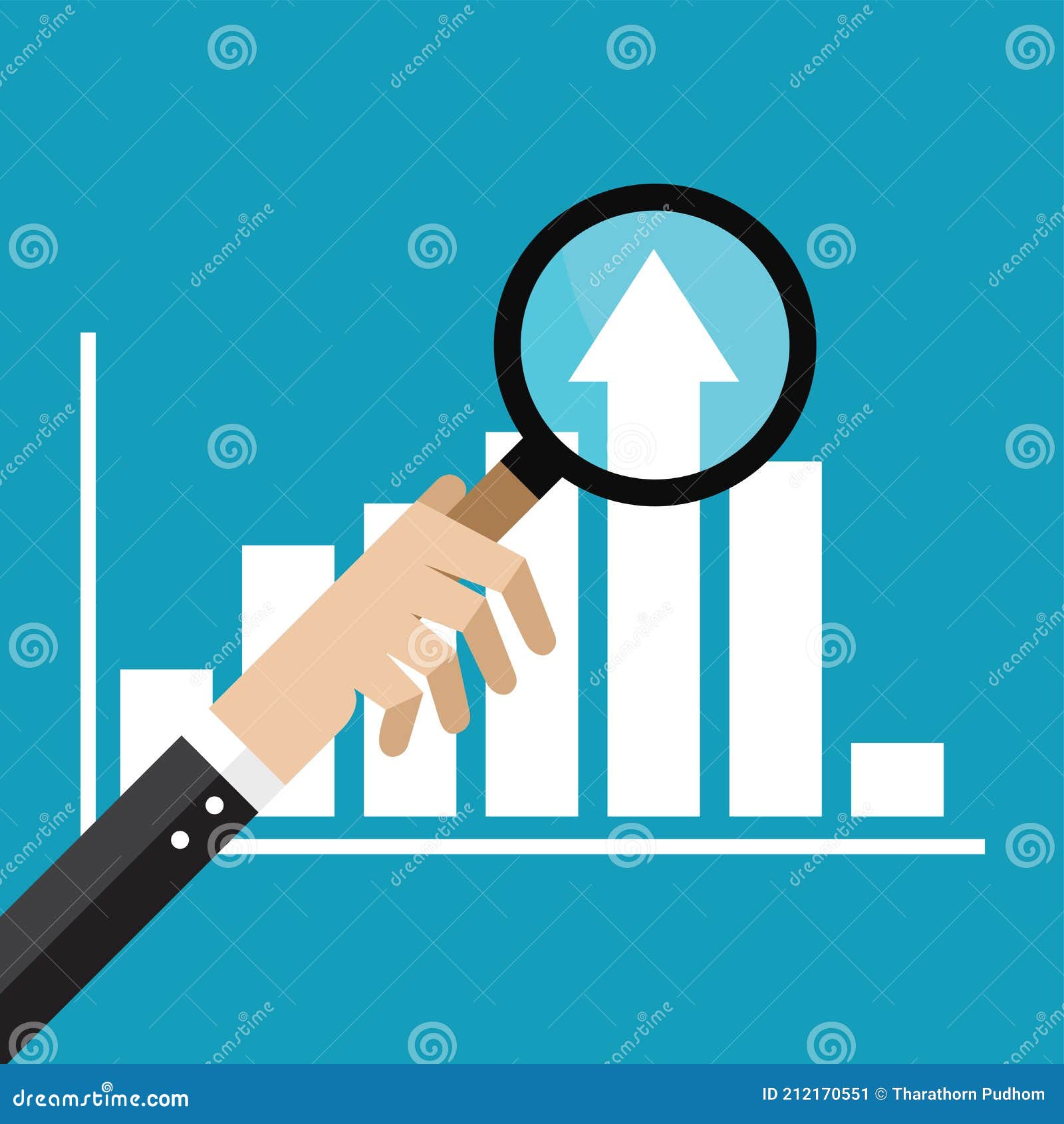 Check Out the Most Profitable Charts Stock Vector - Illustration of ...