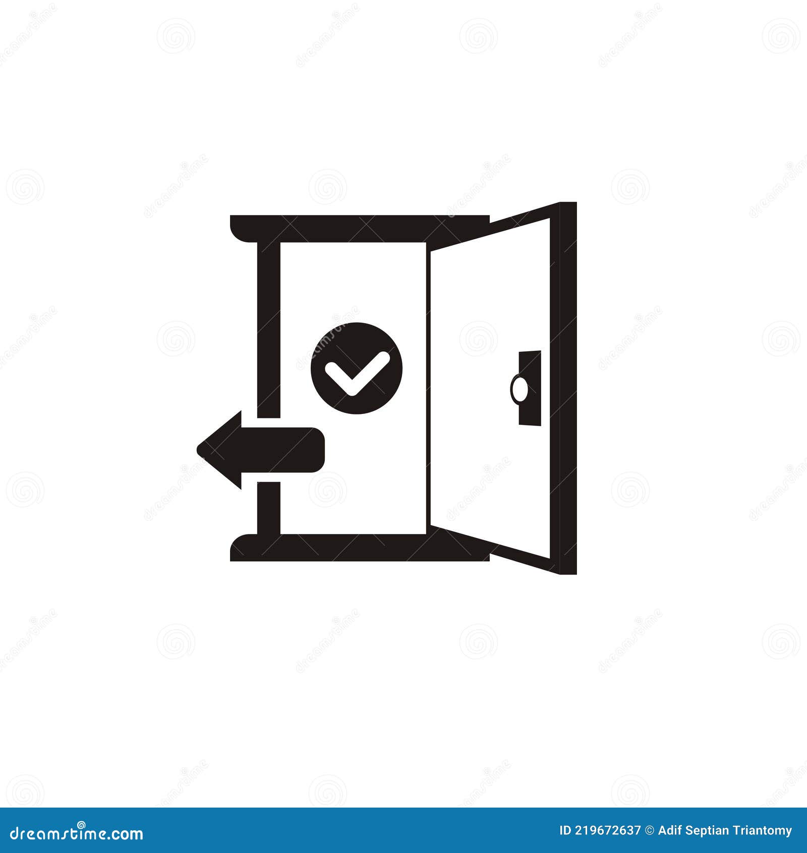 Check Out Process. Simple Illustration in Black and White. Stock Vector ...