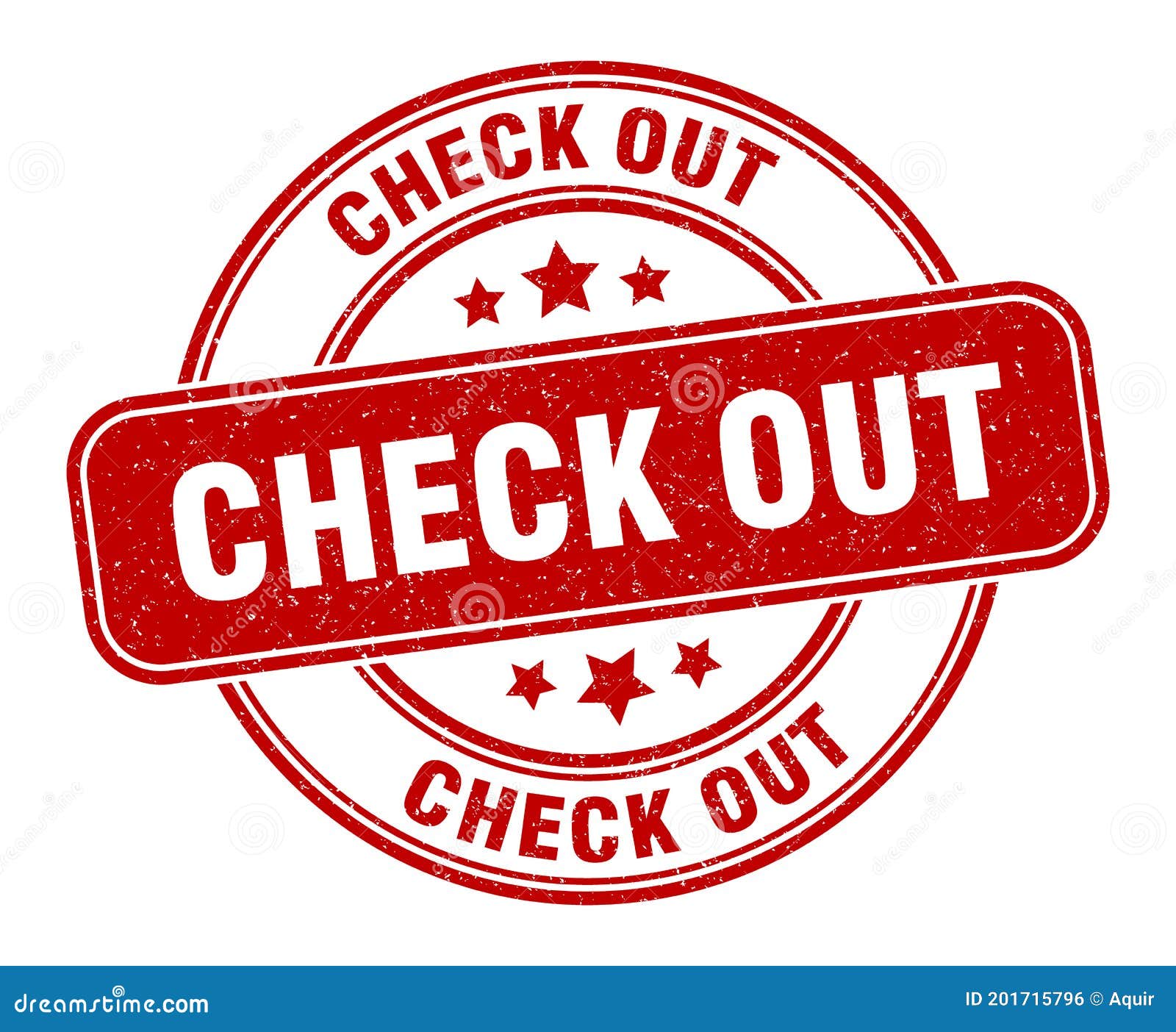 Check Out Stamp. Check Out Label. Round Grunge Sign Stock Vector ...