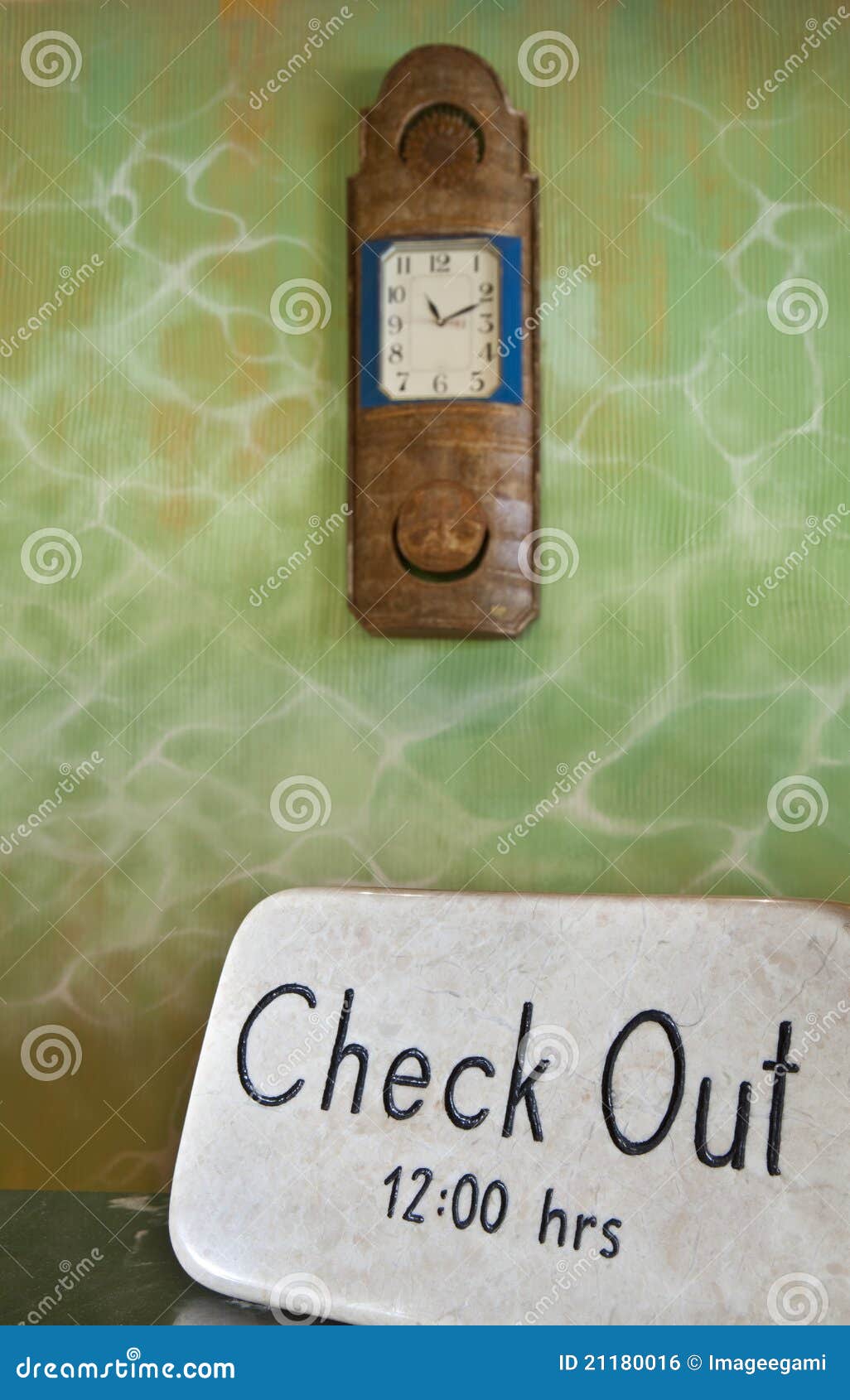 Check Out Time stock photo. Image of oceanfront, lobby - 21180016