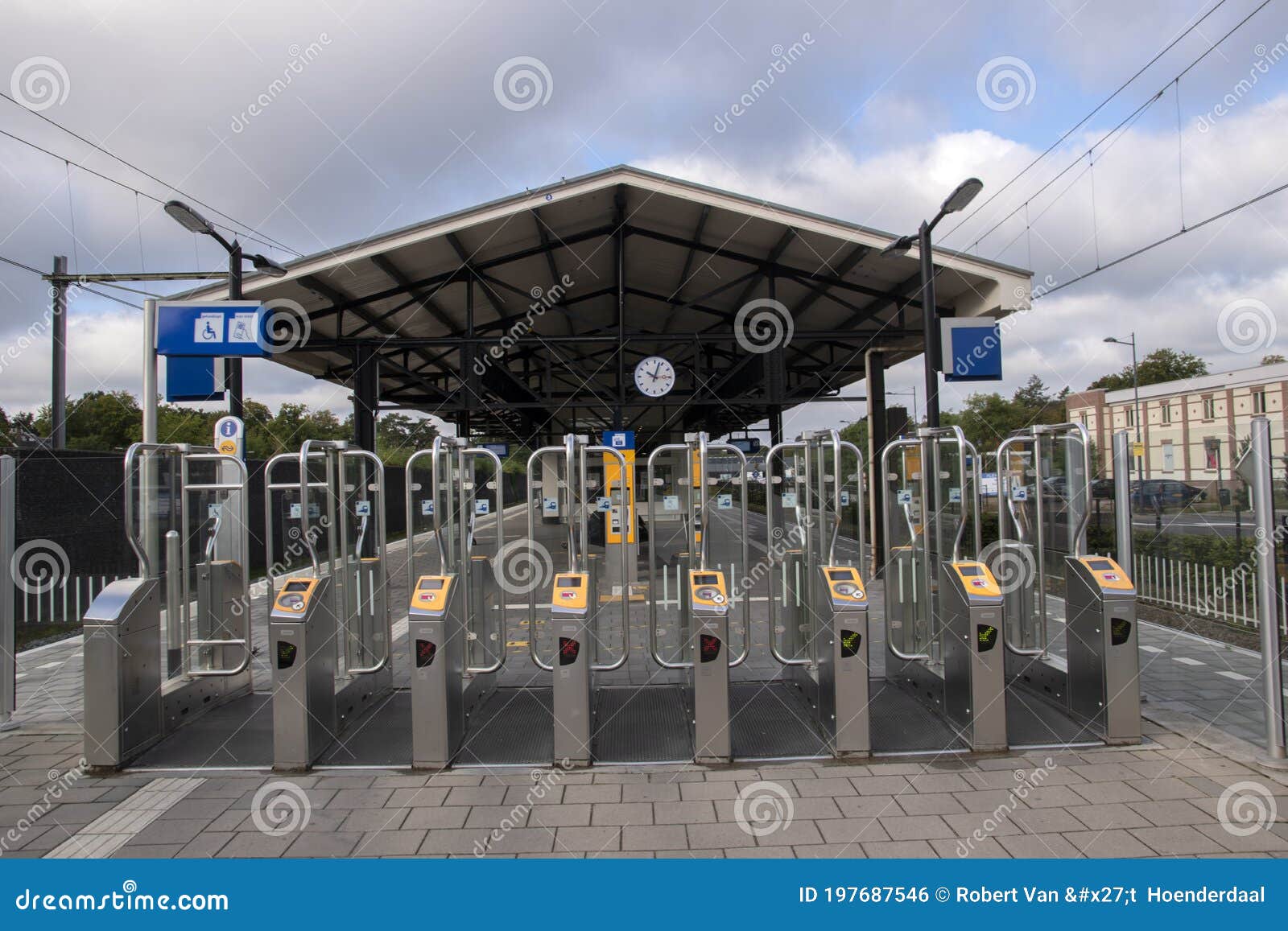 Check in Check Out at the Train Station at Bilthoven the Netherlands 25 ...