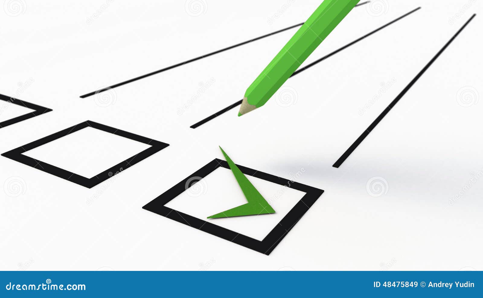 Check a pencil stock illustration. Illustration of pencil - 48475849