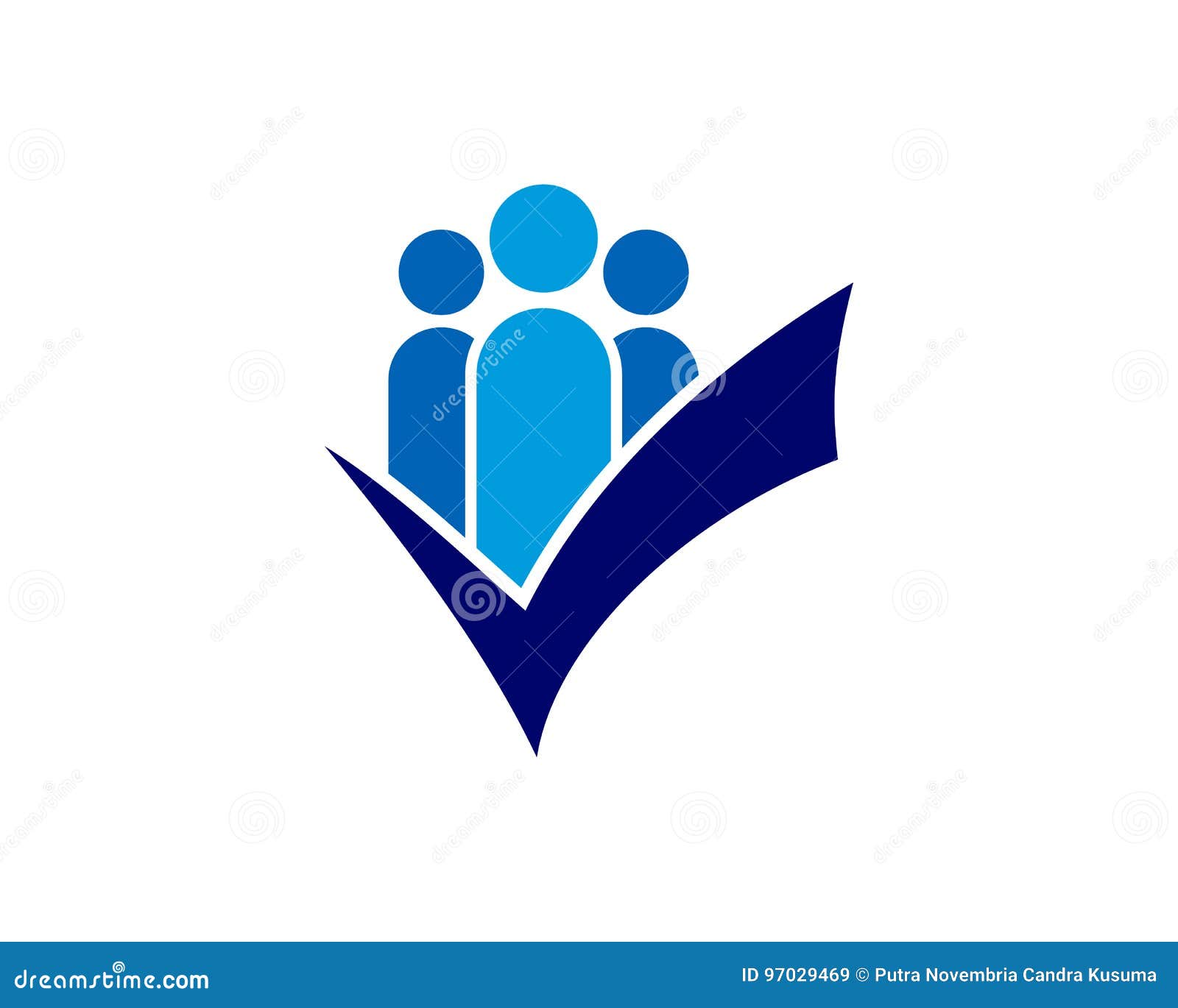 Check People Icon Logo Design Element Stock Vector - Illustration of ...