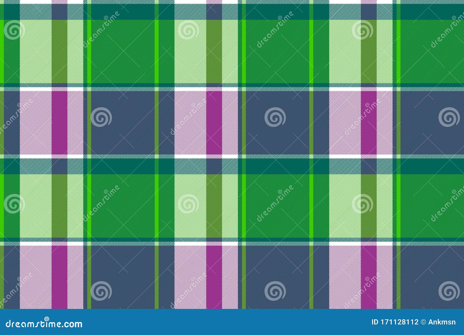 Check Plaid Fabric Texture Modern Seamless Pattern Stock Vector ...