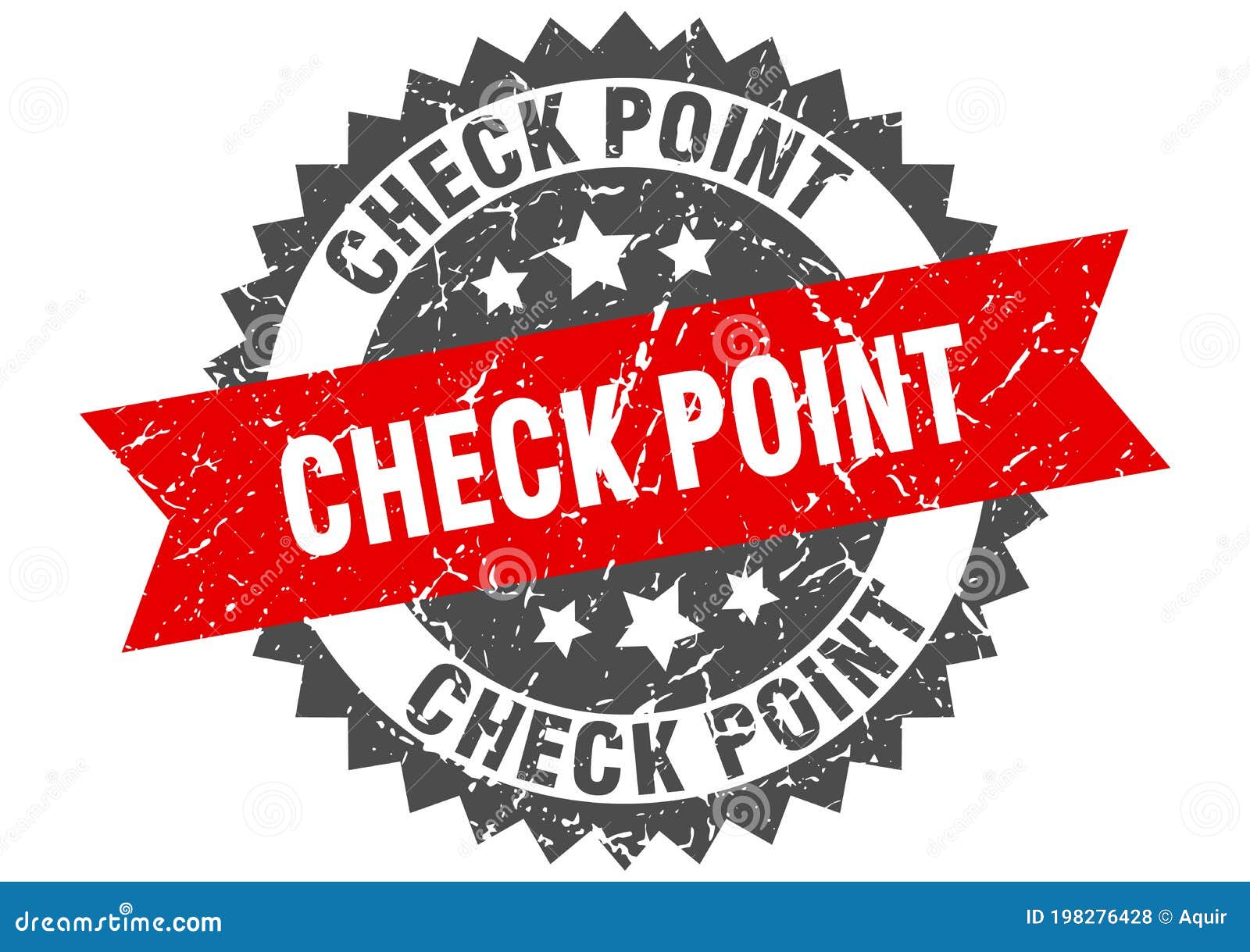 Check Point Stamp. Check Point Grunge Round Sign Stock Vector ...