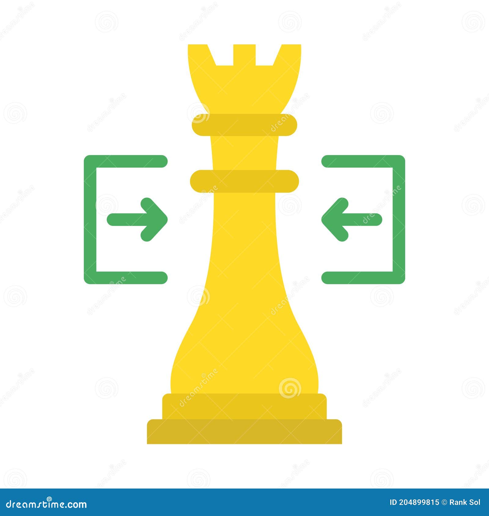 Check Rook, Chess Vector Icon Which Can Easily Modify Stock ...