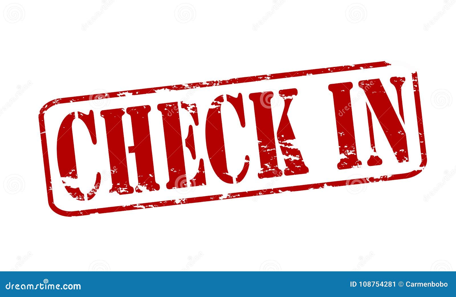 Check in stock illustration. Illustration of rectangular - 108754281