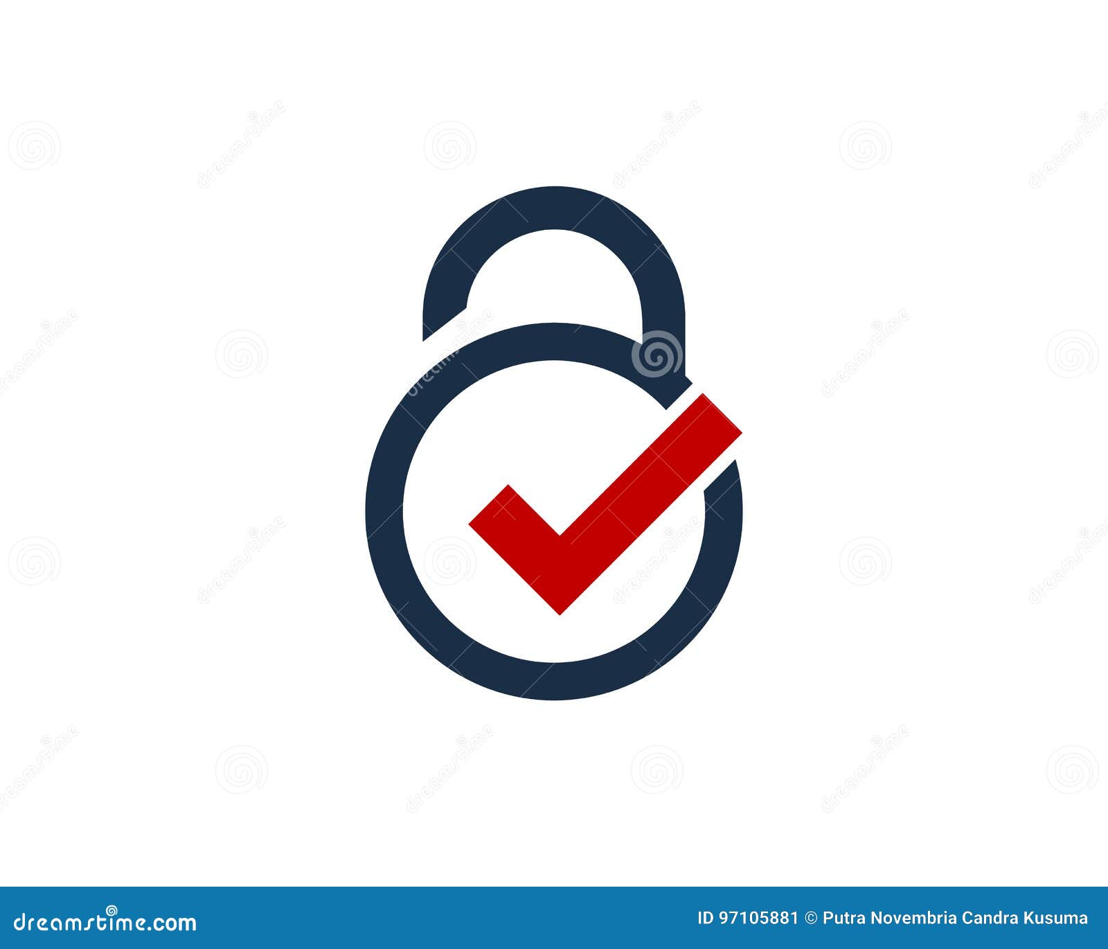 Check Security Icon Logo Design Element Stock Vector - Illustration of ...