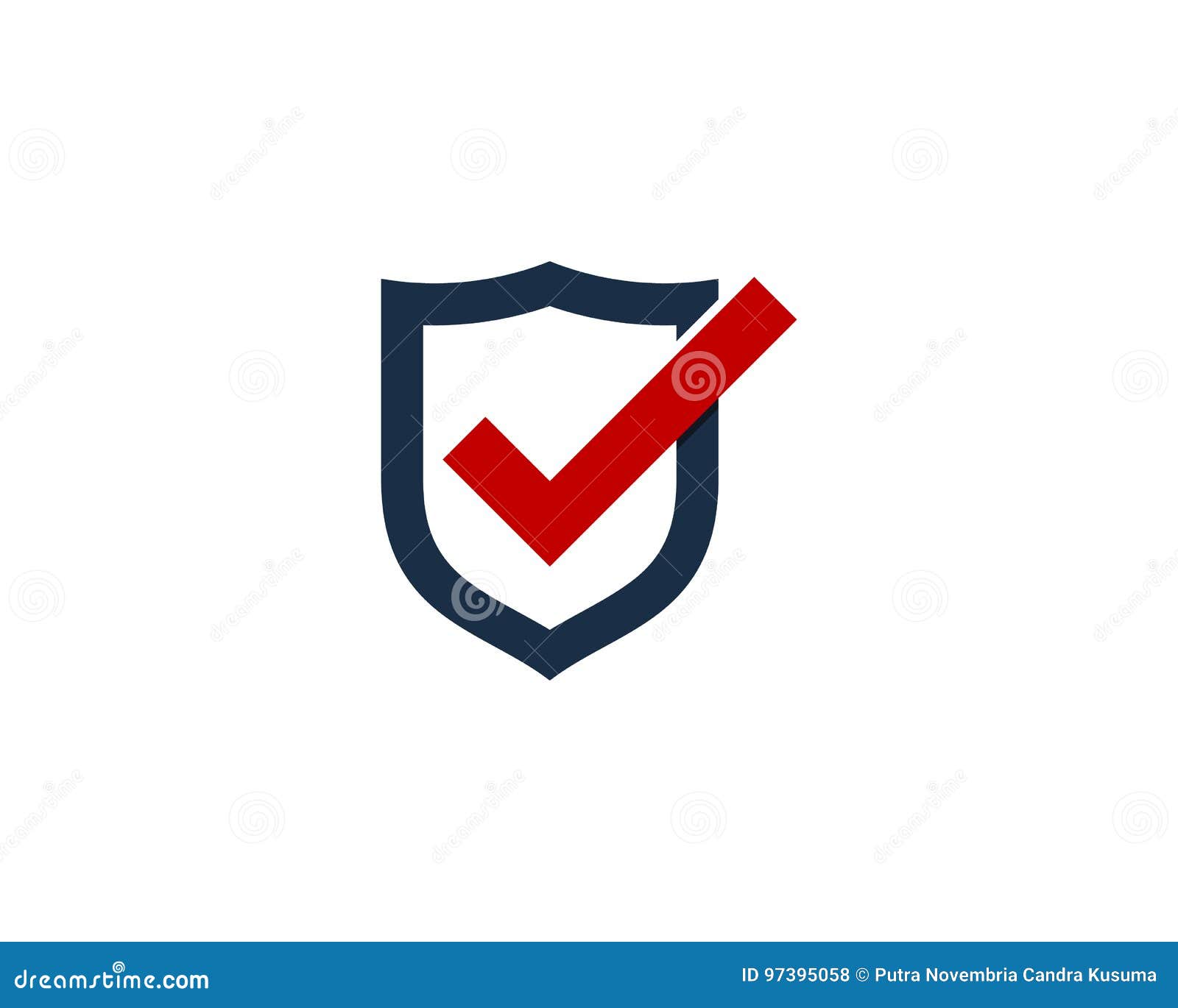 Check Shield Security Icon Logo Design Element Stock Vector ...