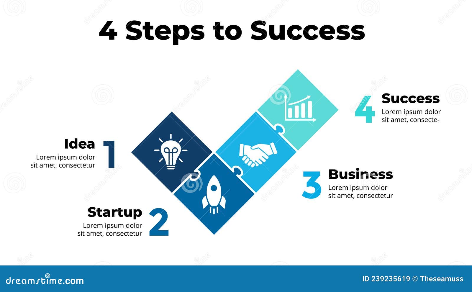 Check Sign Infographic. Successful Business Presentation Slide Template ...