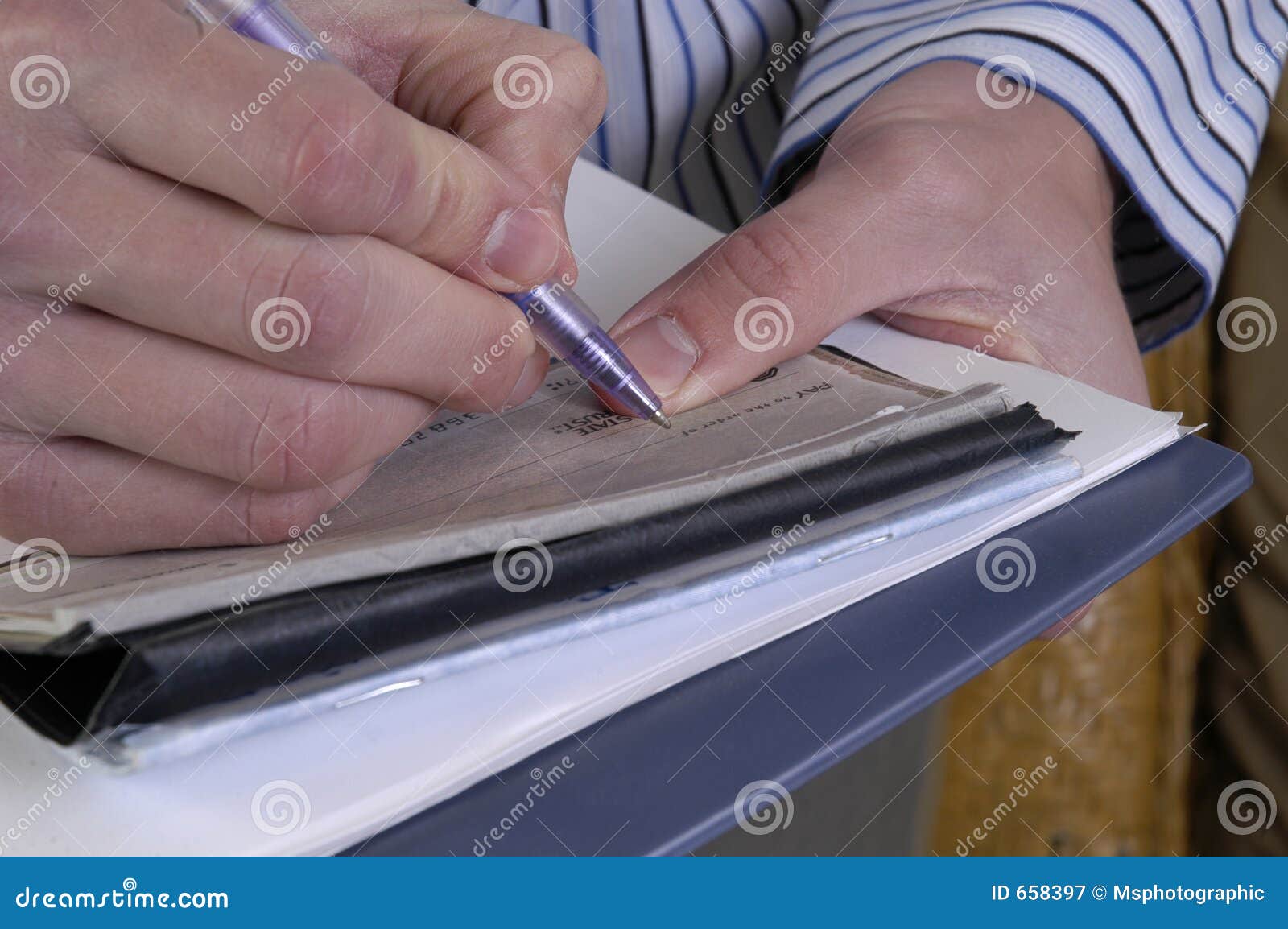 Check Signing stock image. Image of clipboard, cheque, finance - 658397