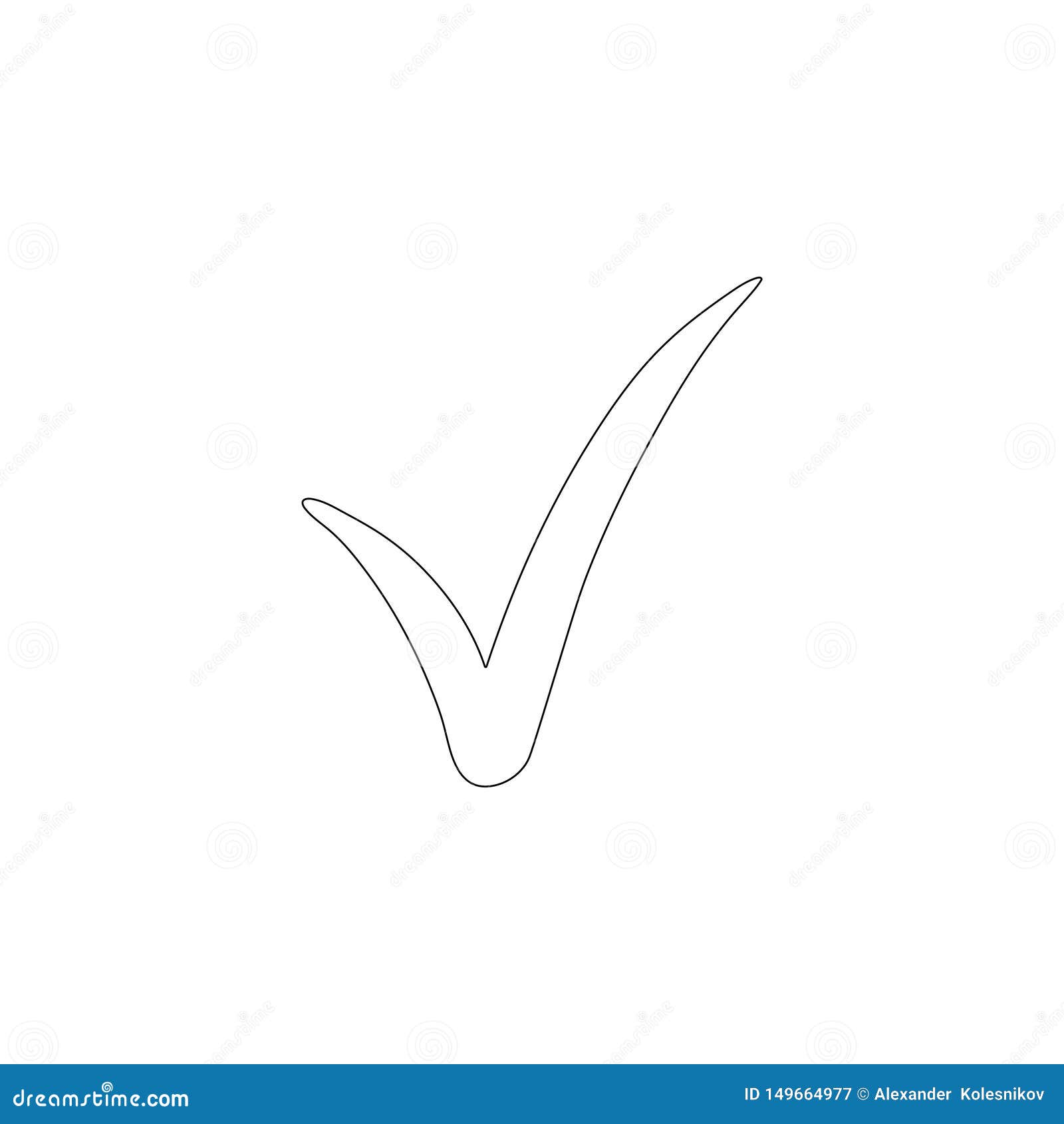 Check. flat vector icon stock vector. Illustration of flat - 149664977