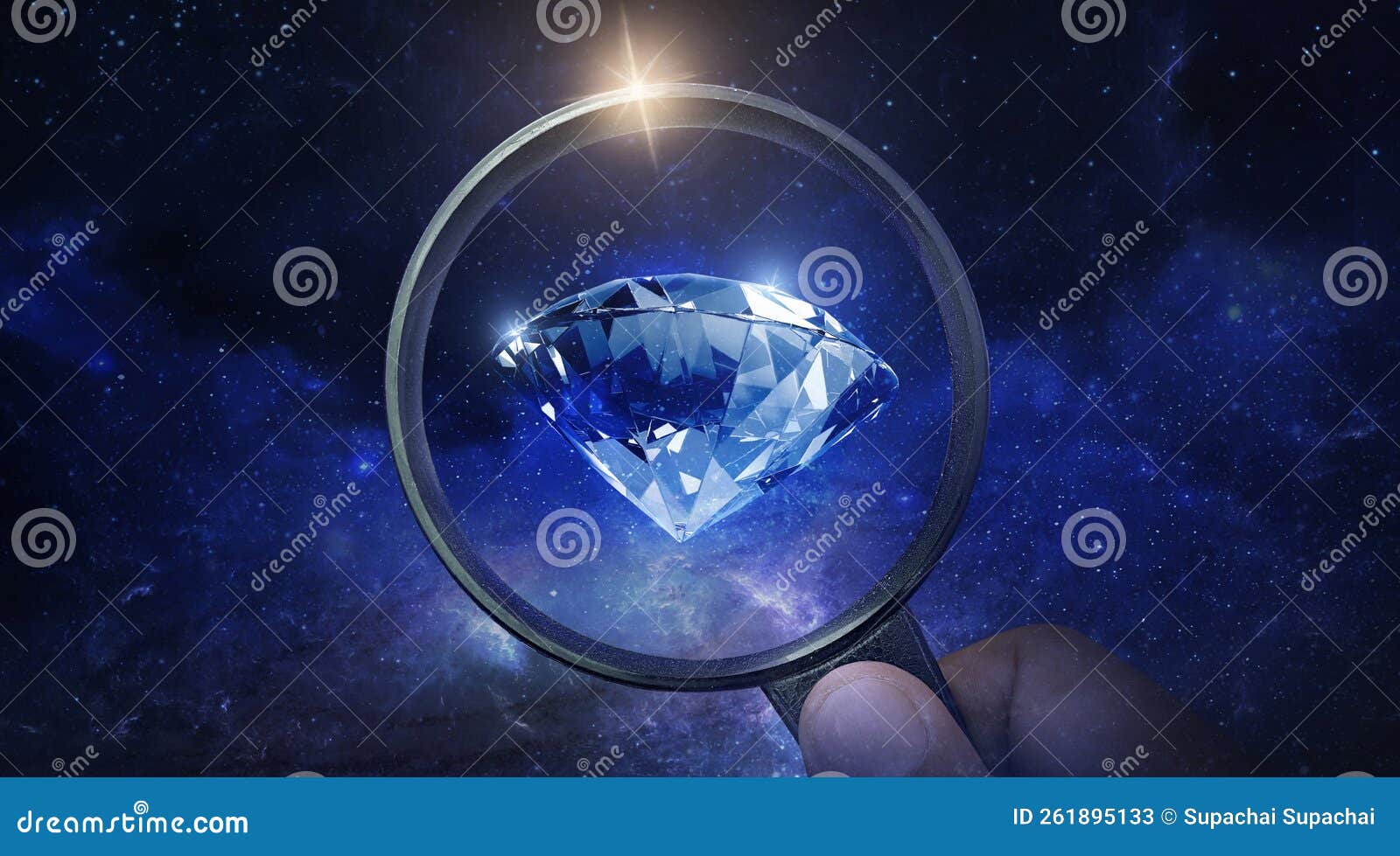 Check Sparkling Diamonds Floating in the Planet View from Space ...