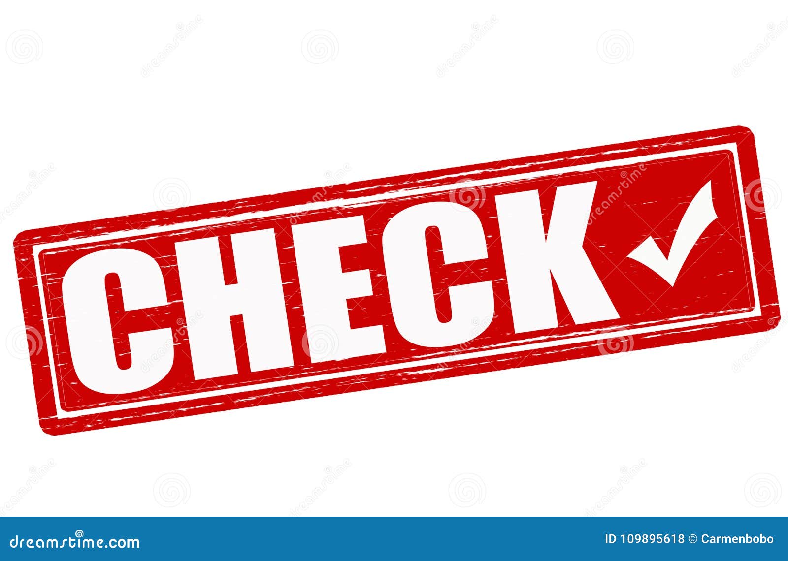 Check stock illustration. Illustration of miscellaneous - 109895618