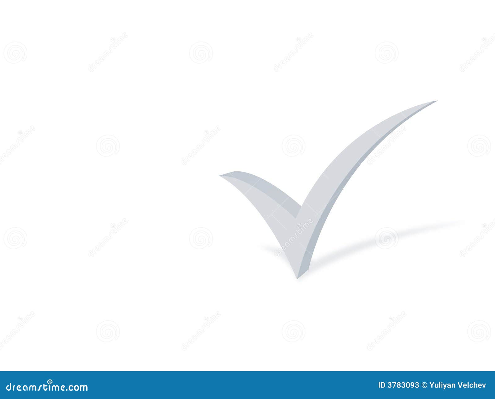 Check symbol stock illustration. Illustration of marked - 3783093